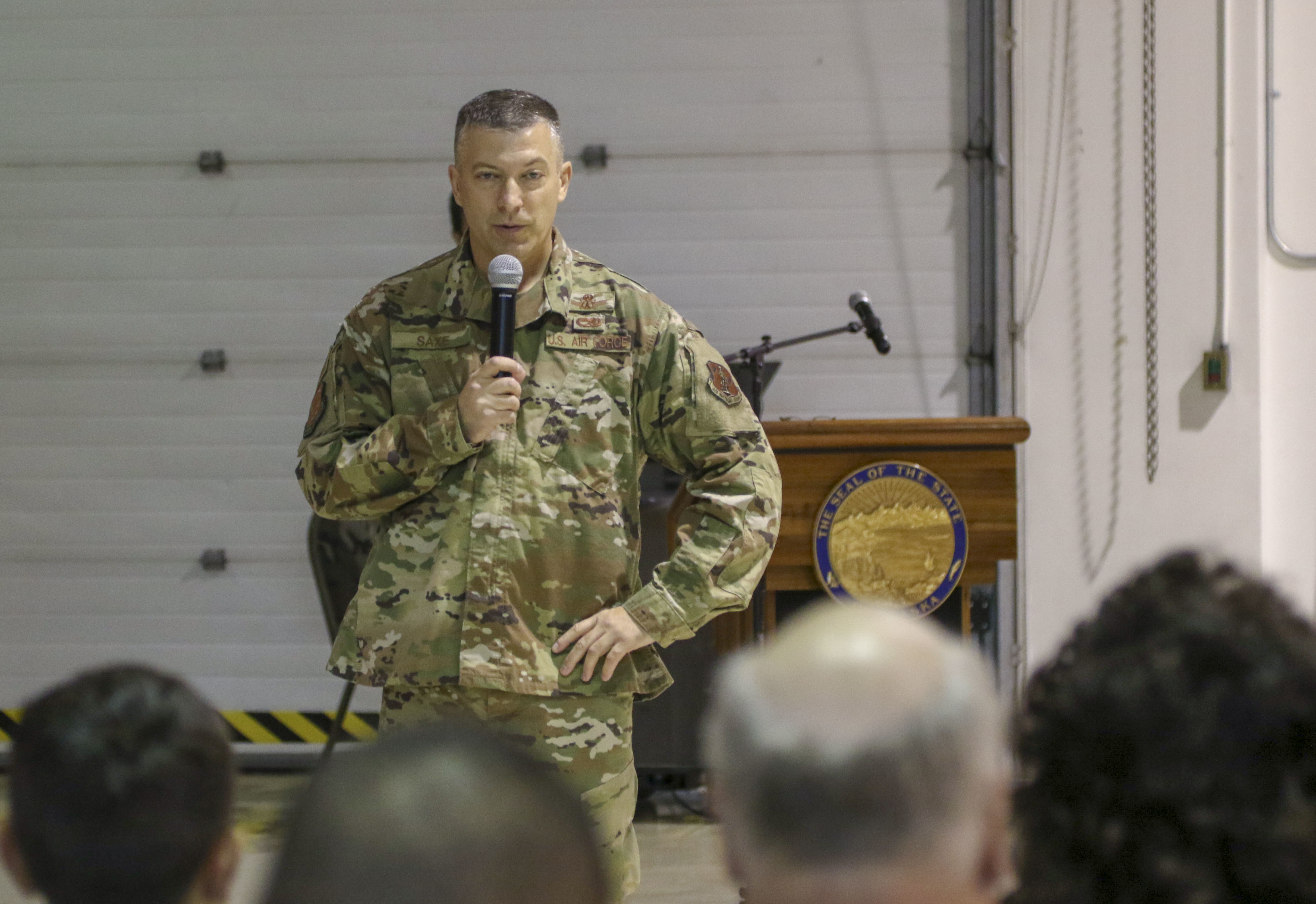 Alaska State Defense Force change of command