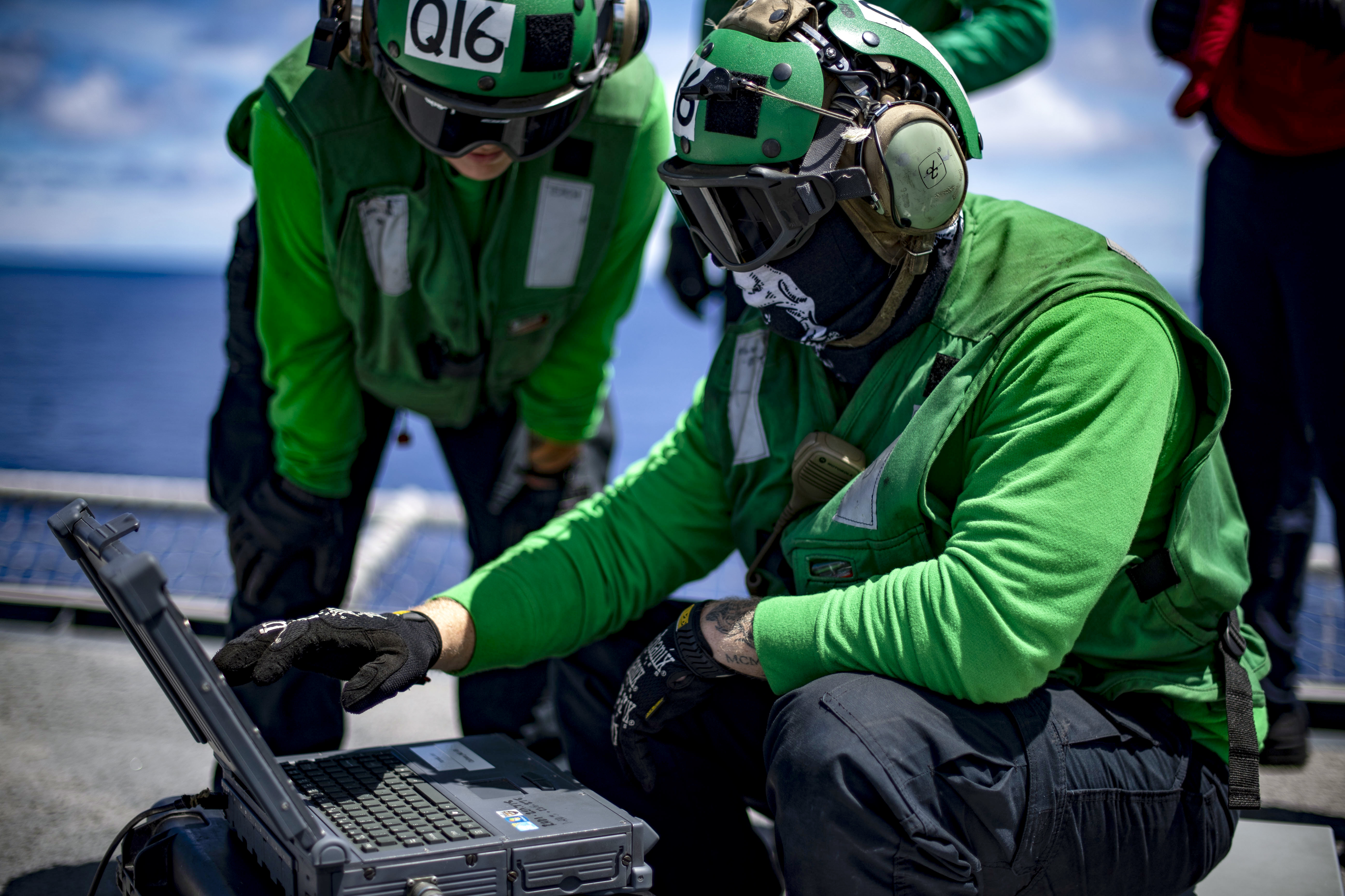 At the Controls | U.S. Department of War