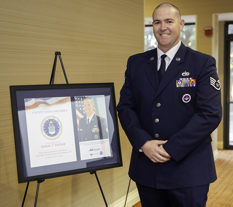 344th Training Squadron Airman recognized by Oxnard Chamber of Commerce ...