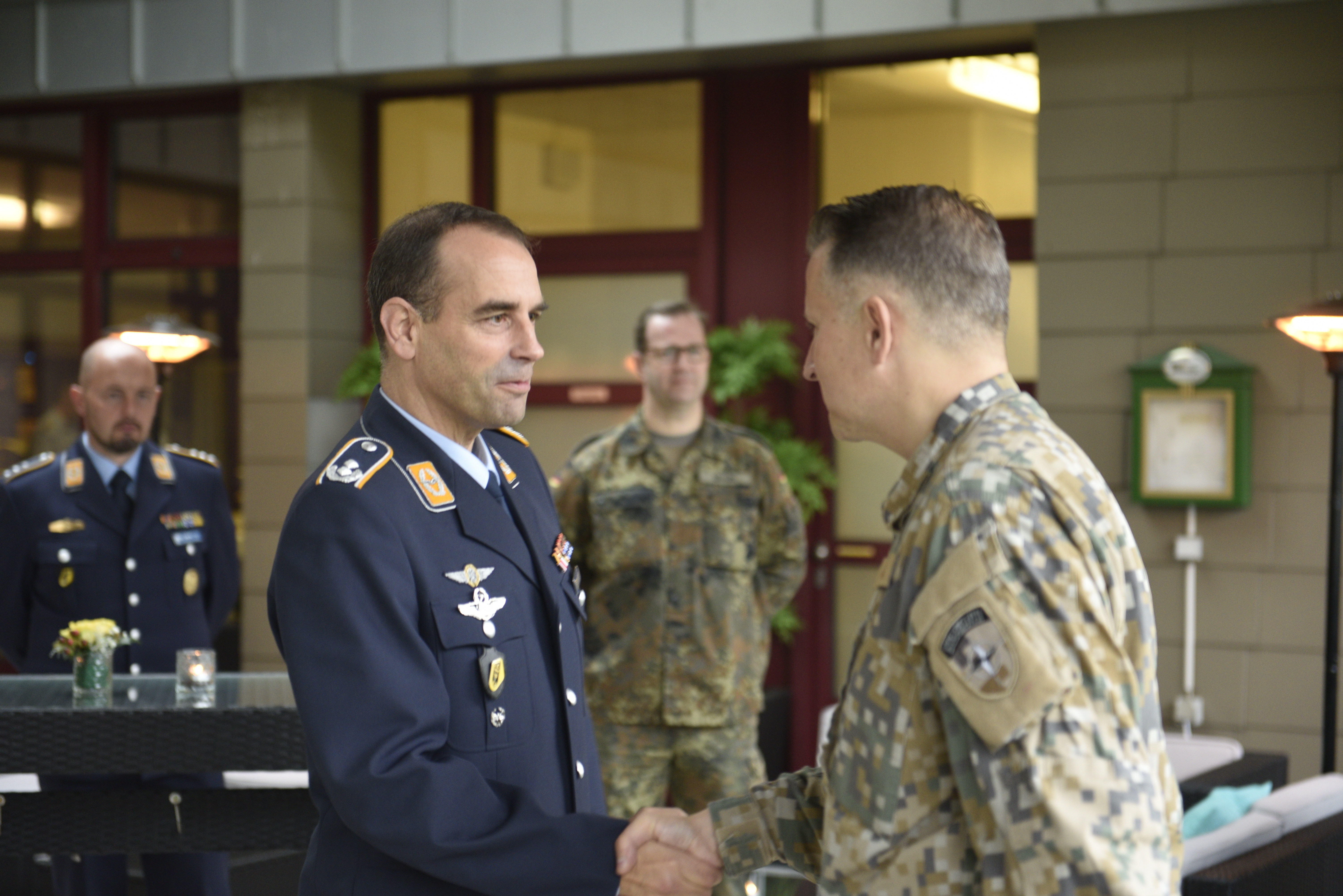 NATO leaders observe German-Air-Force-led readiness exercise at Buechel ...
