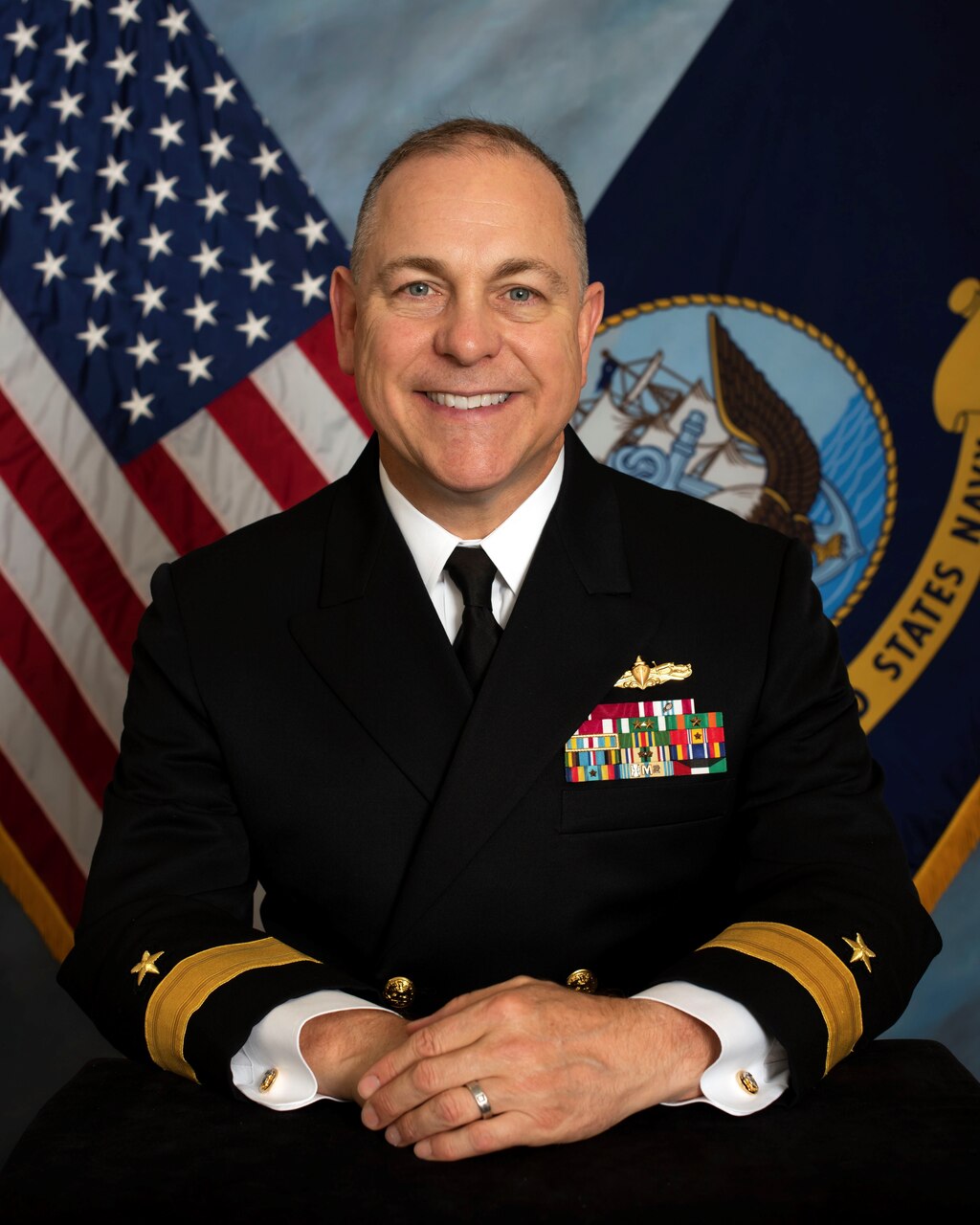 Rear Admiral Kenneth Blackmon > United States Navy > BioDisplay