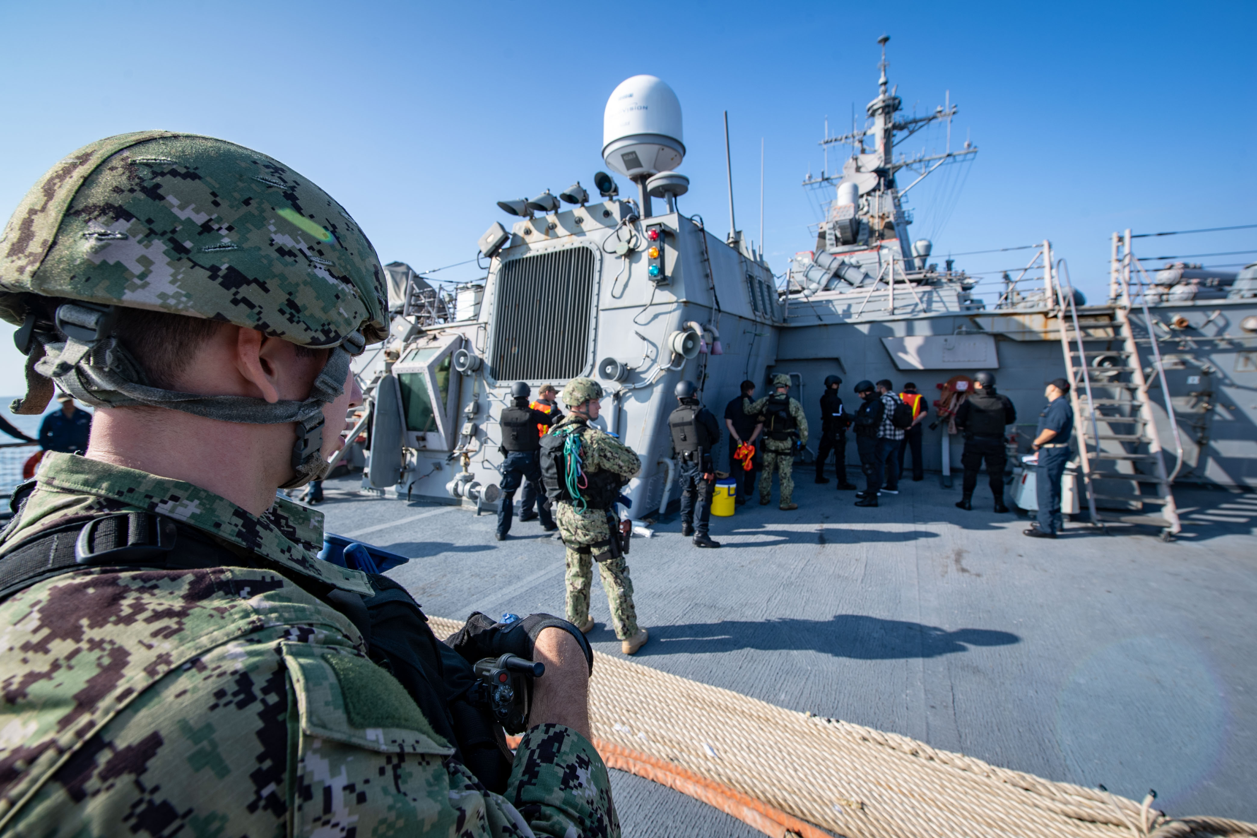 USS Porter Conducts Bilateral Exercise with Georgia > U.S. Naval Forces ...