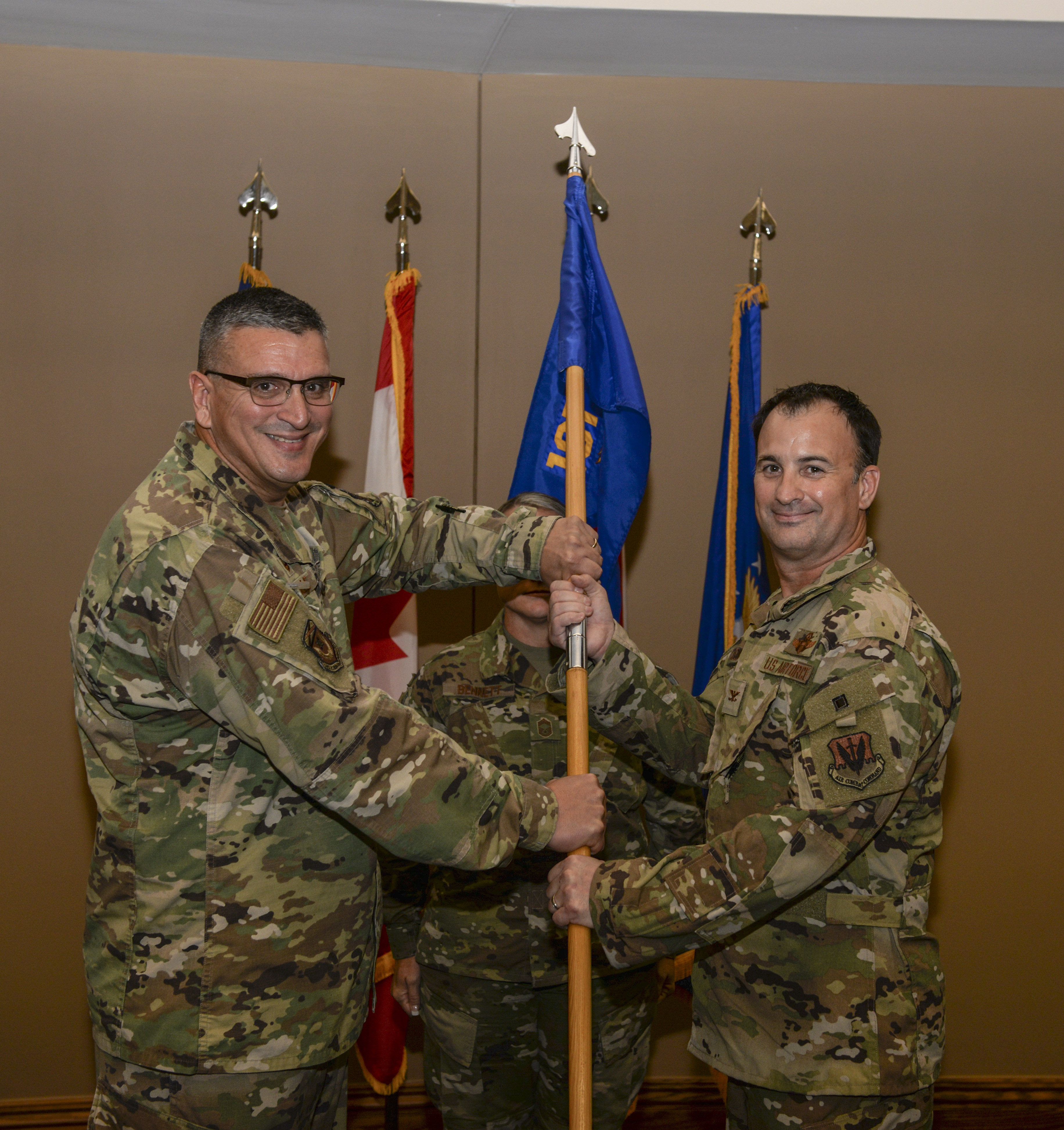 101st Air and Space Operations Group Assumption of Command