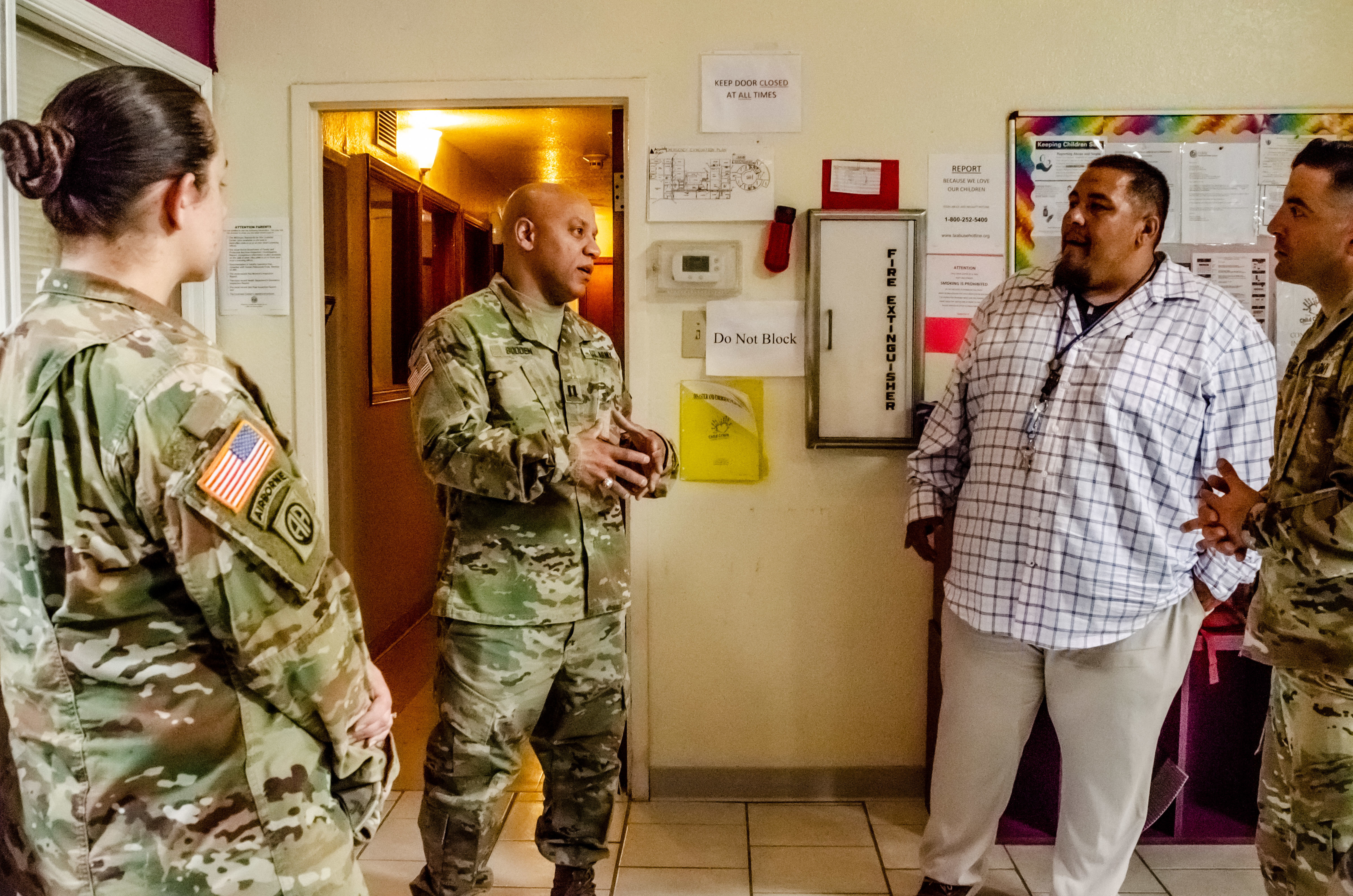 653rd Regional Support Group partners with Child Crisis Center of El ...