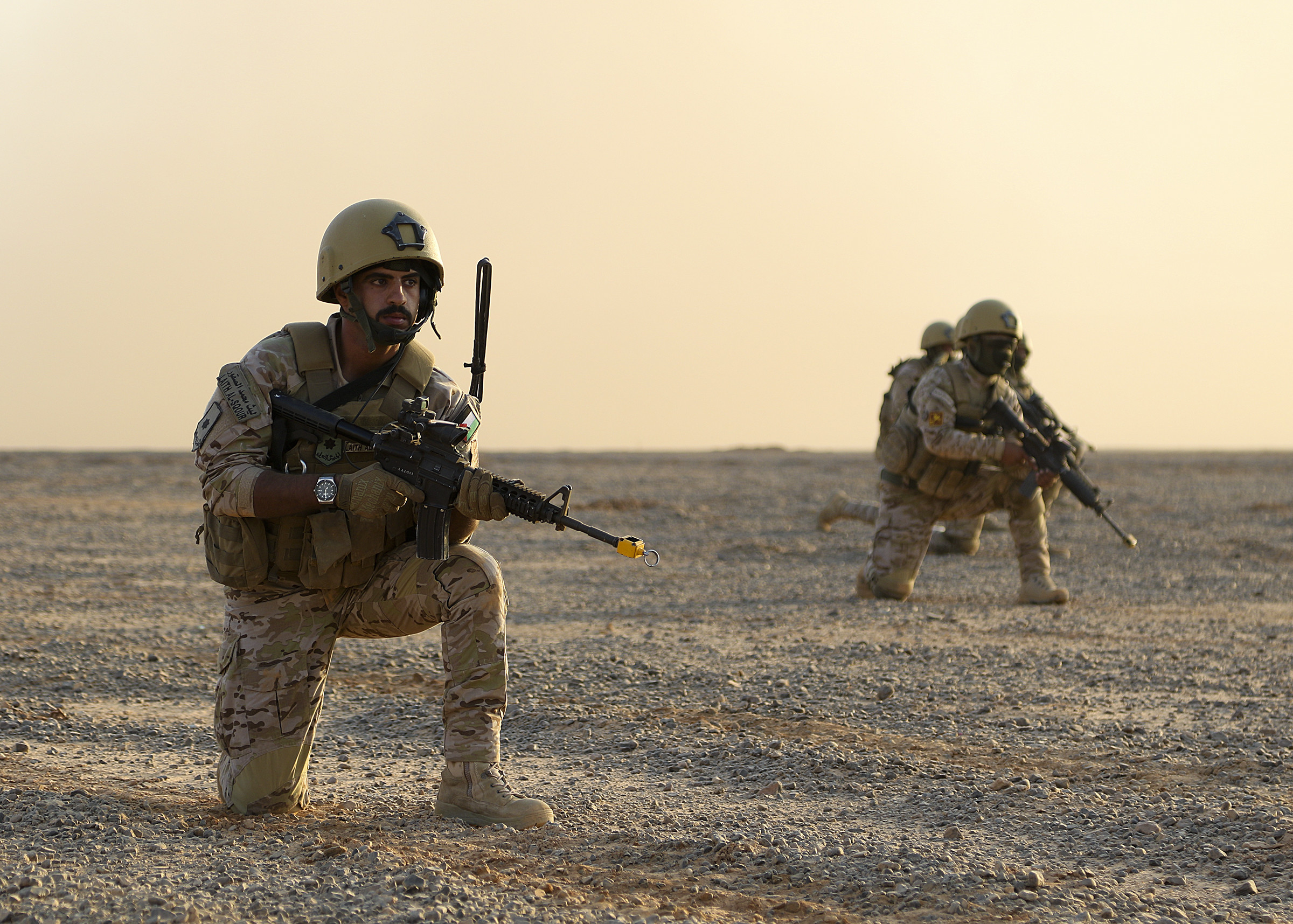 U.S., Jordanian soldiers train shoulder to shoulder at Eager Lion 2019 ...