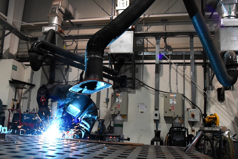 Welding in progress > U.S. Air Forces Central Command > Article Display