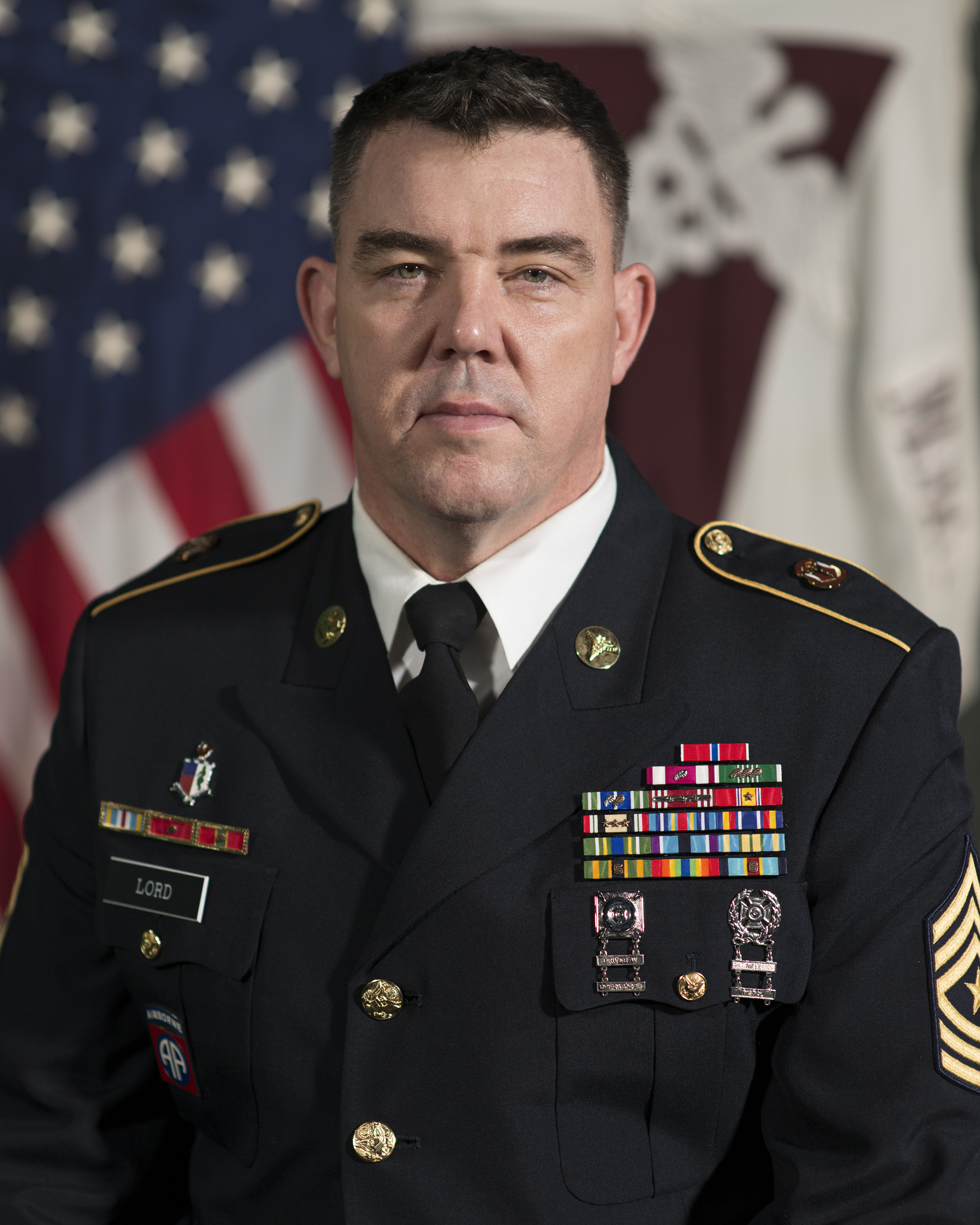 SGM Corey Lord, Army Medical Logistics Command, Command Sgt. Major