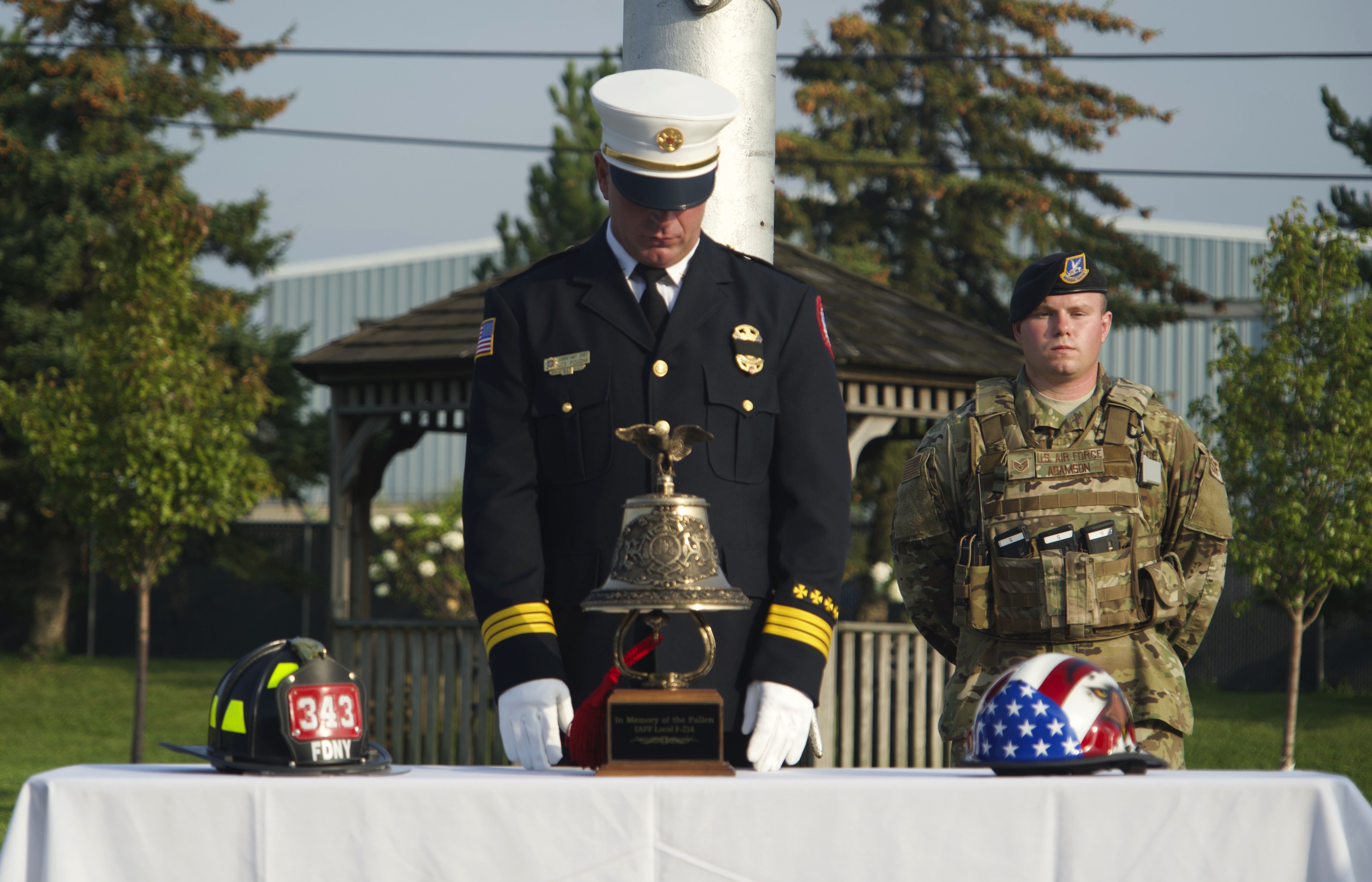 914th ARW honors lives lost in tragedy on American soil 18 years ago ...