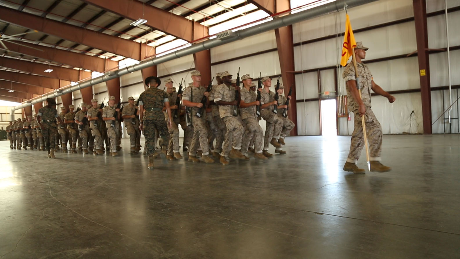 MFSC supports thousands of PI recruit evacuees > U.S. Marine Corps ...