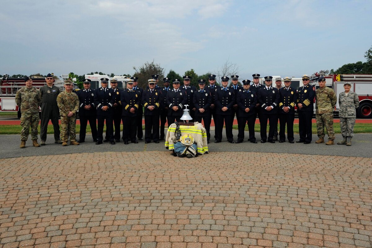 Westover Fire Department conducts 911 ceremony > Westover Air Reserve ...