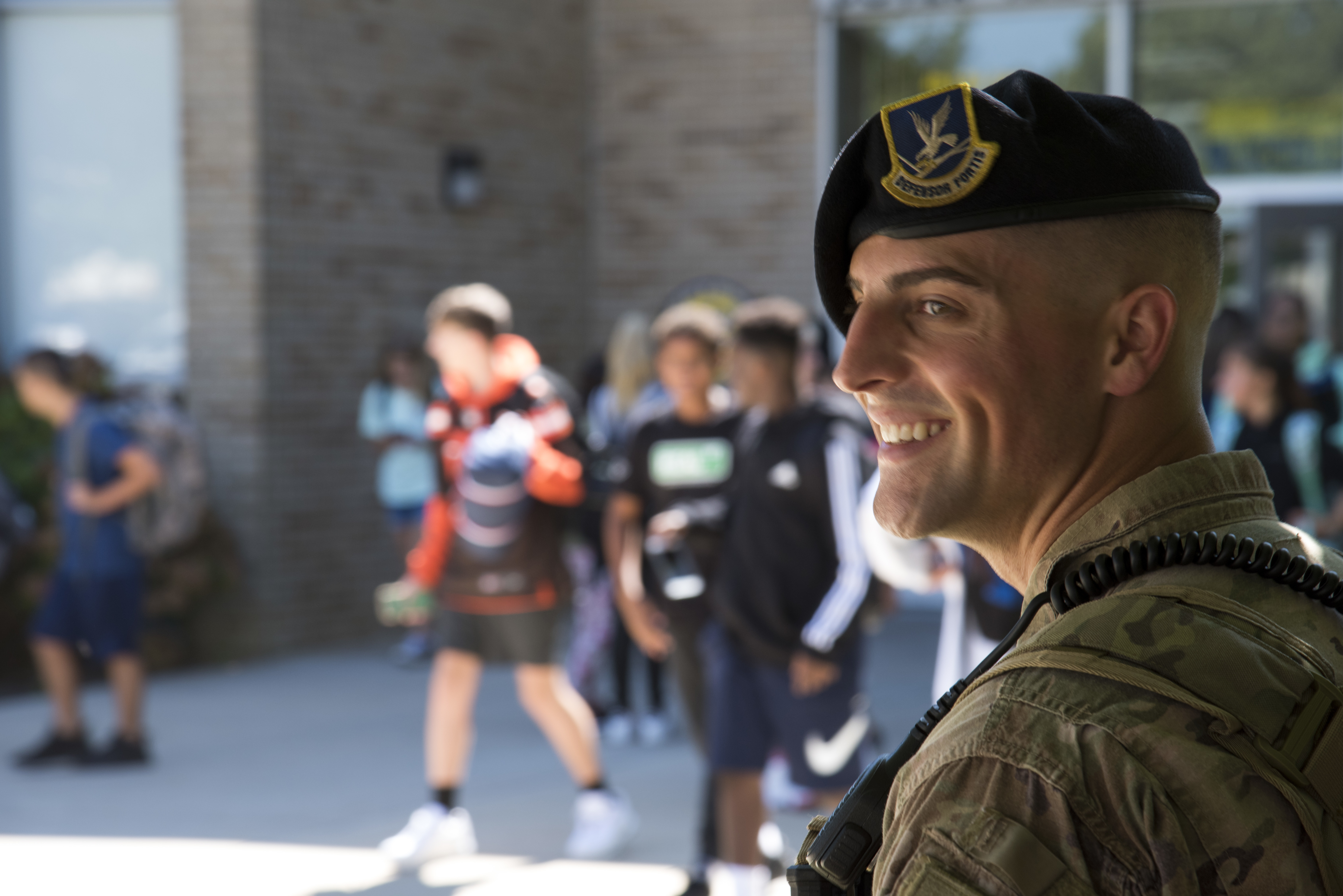 Security forces Airmen protect, secure during school dismissal > Dover ...
