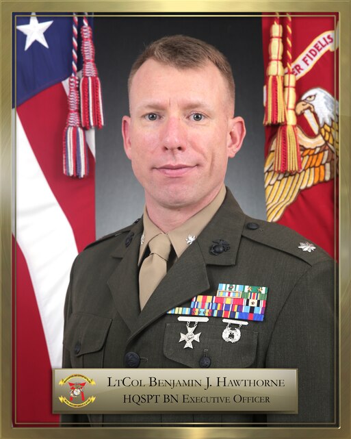 Lieutenant Colonel Benjamin Hawthorne > Marine Corps Base Camp Butler ...