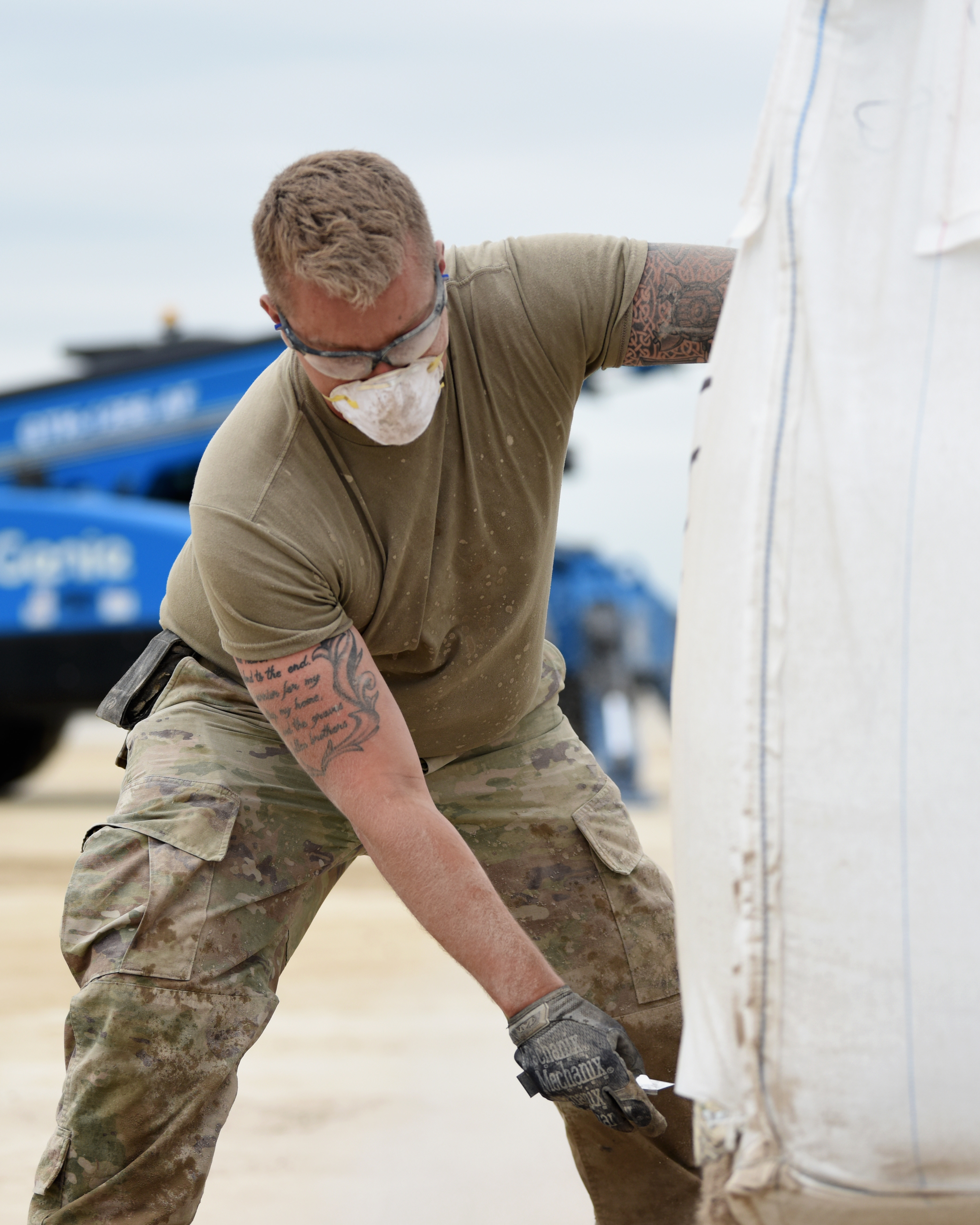 Osan Civil Engineer Squadron conducts rapid airfield damage repair ...