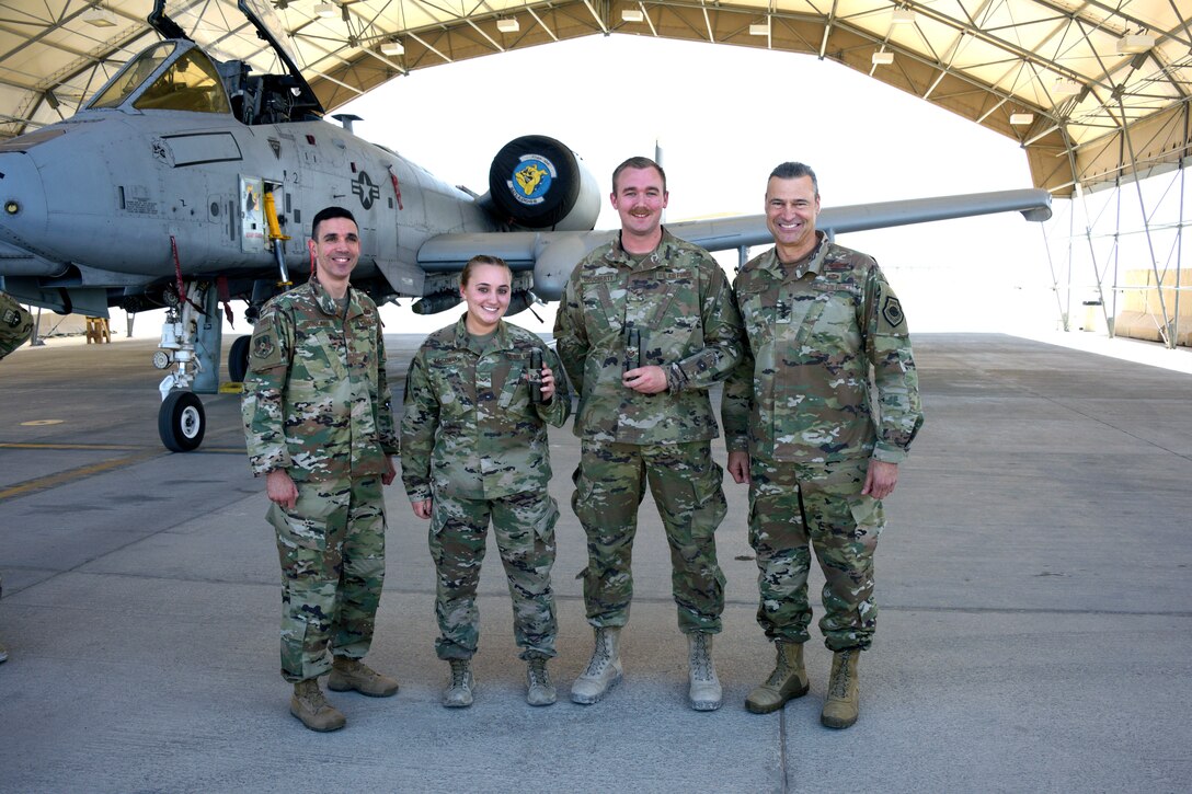 Commander, Command Chief tell forward-deployed Airmen they are vital to ...