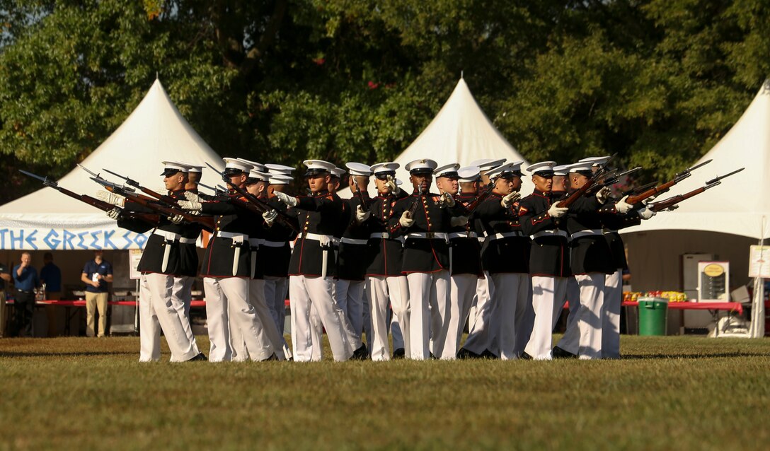 Marines perform at 37th annual Enlisted Awards Parade