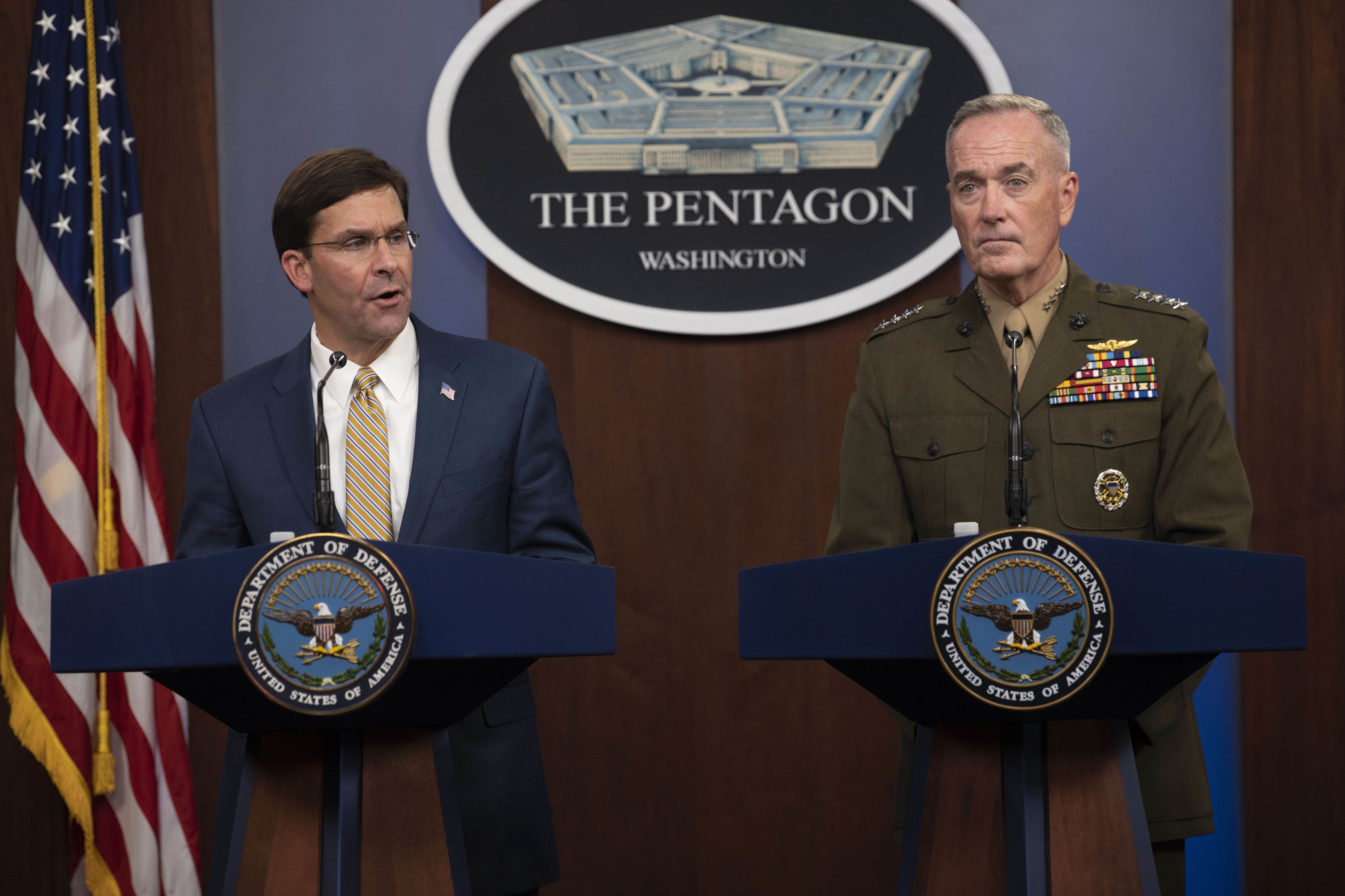 Defense Leaders Announce Steps to Deter Further Iranian Malign Behavior ...