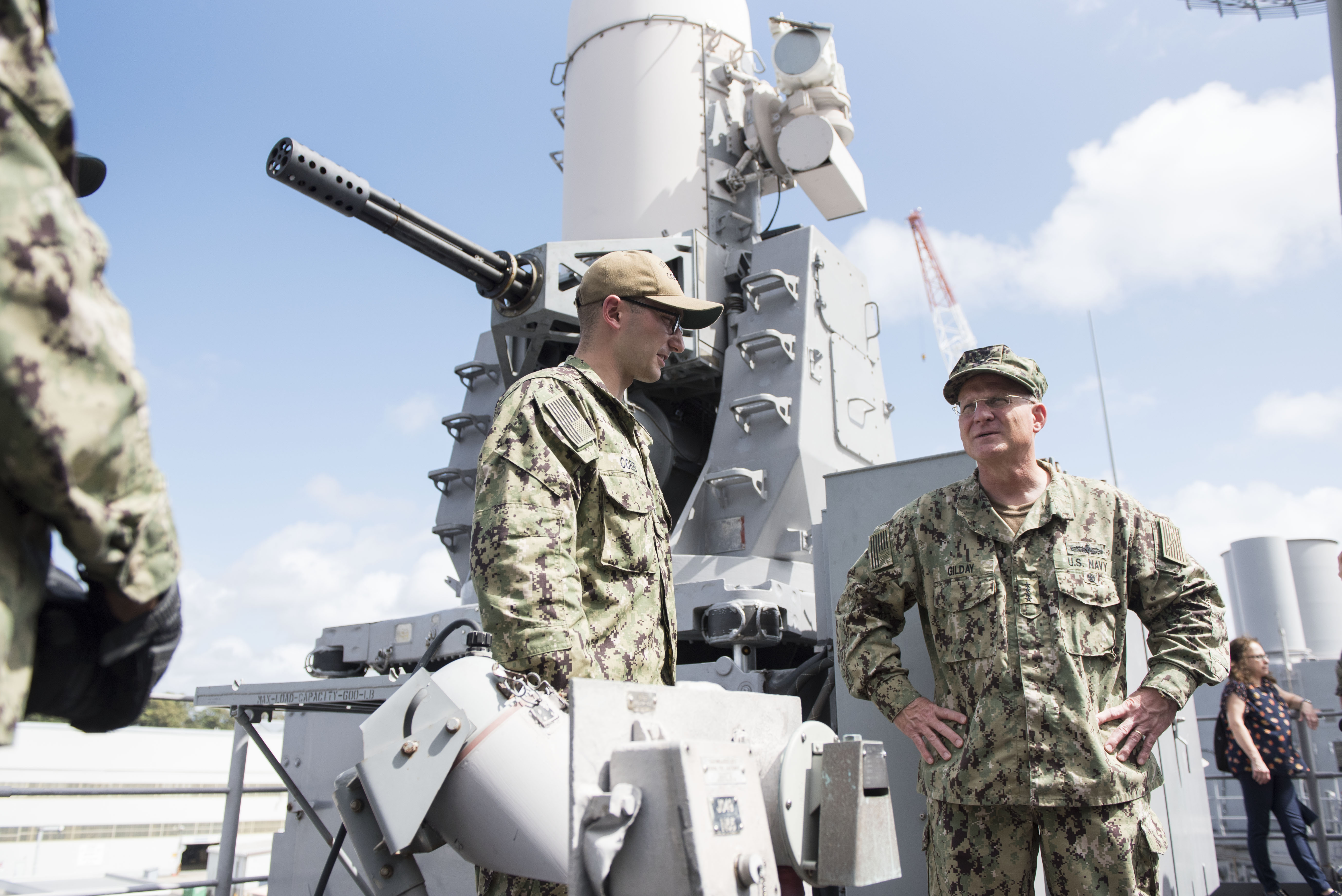 New Chief of Naval Operations visits Sailors in Japan > U.S. Pacific ...