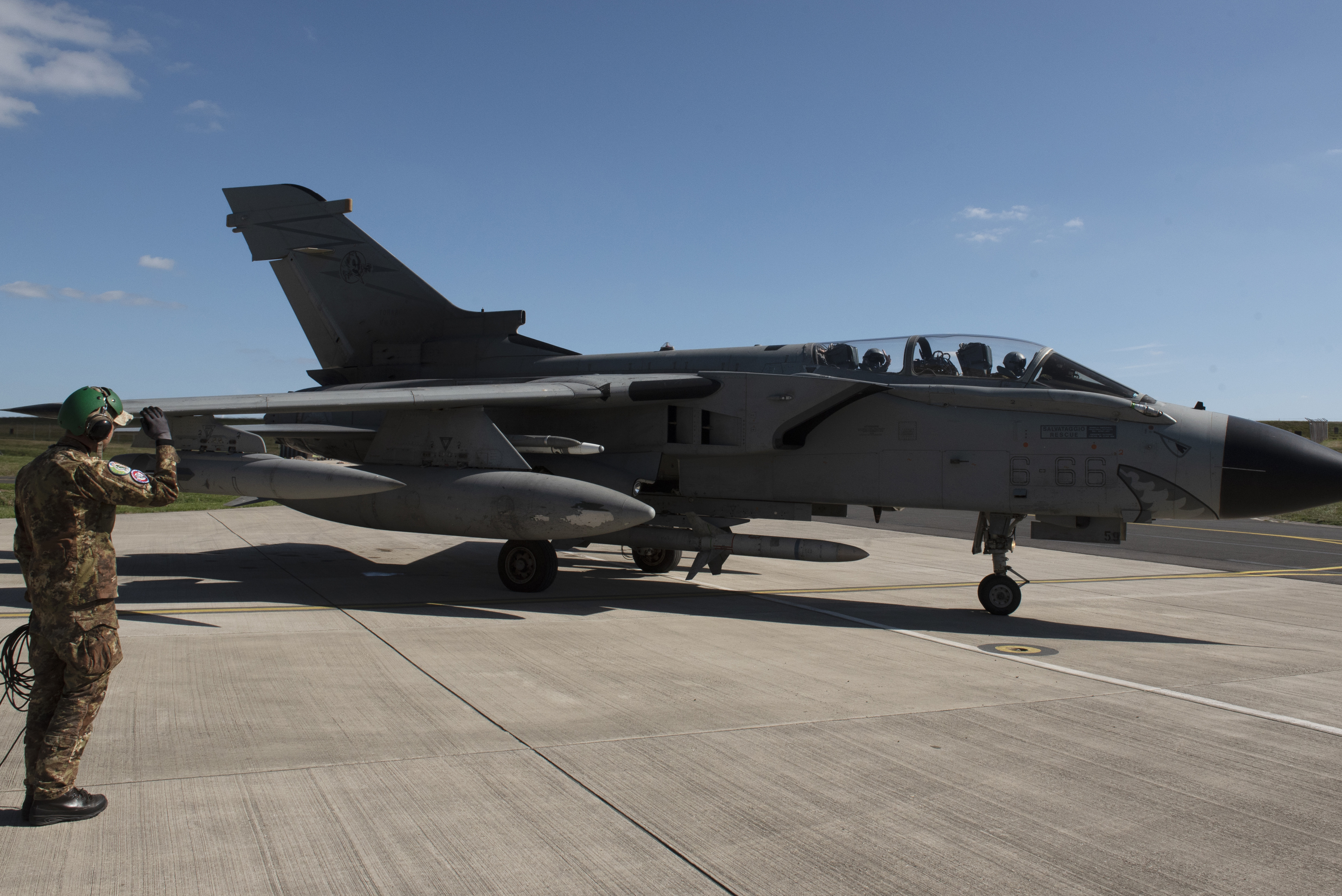 52nd FW hosts Italian air force during aviation rotation