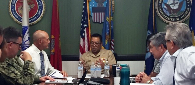 DLA Aviation commander welcomes Navy Supply Corps Admiral for executive ...