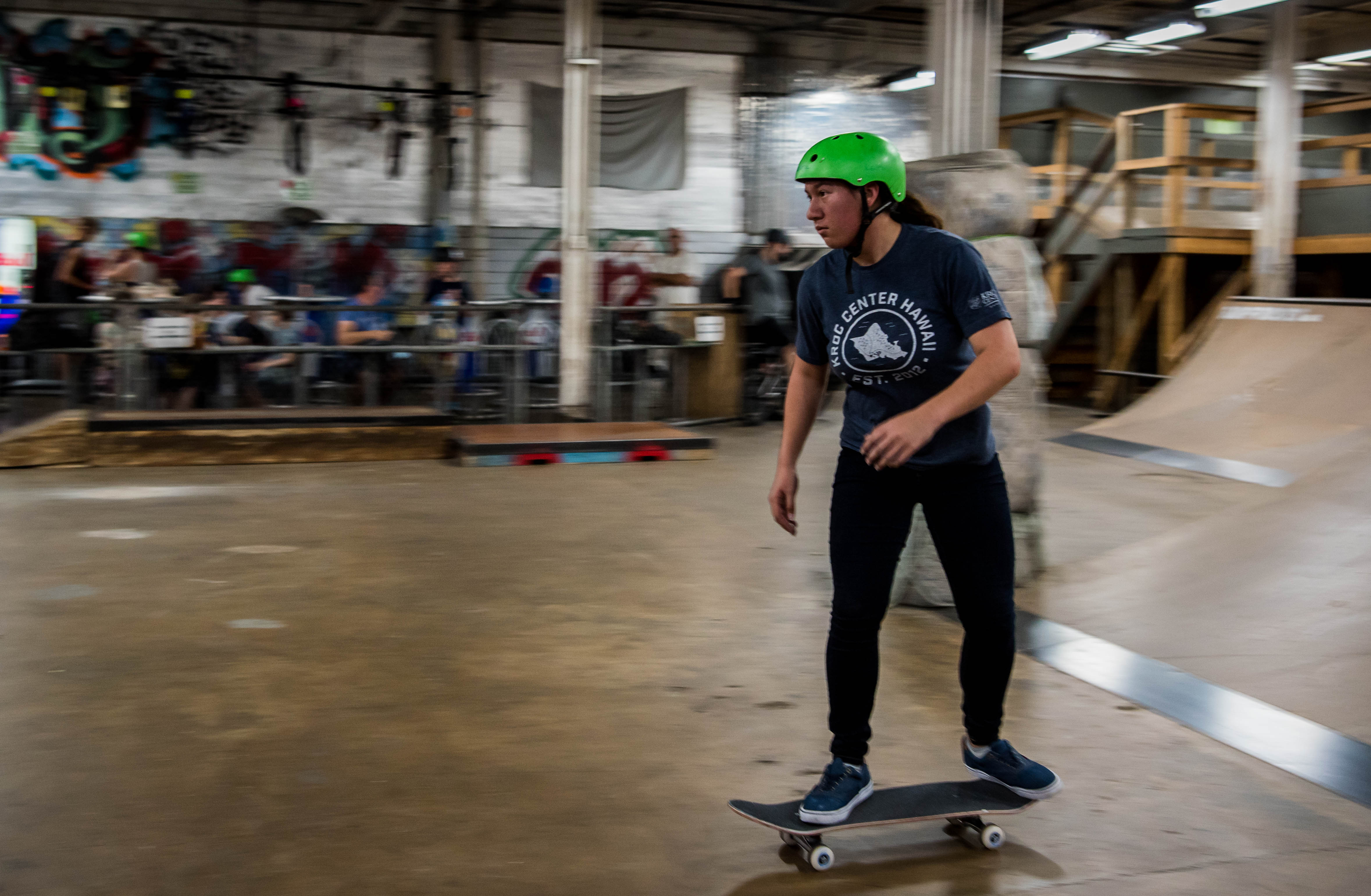 Hawaii native Airman channels love of surfing into skateboard skills ...