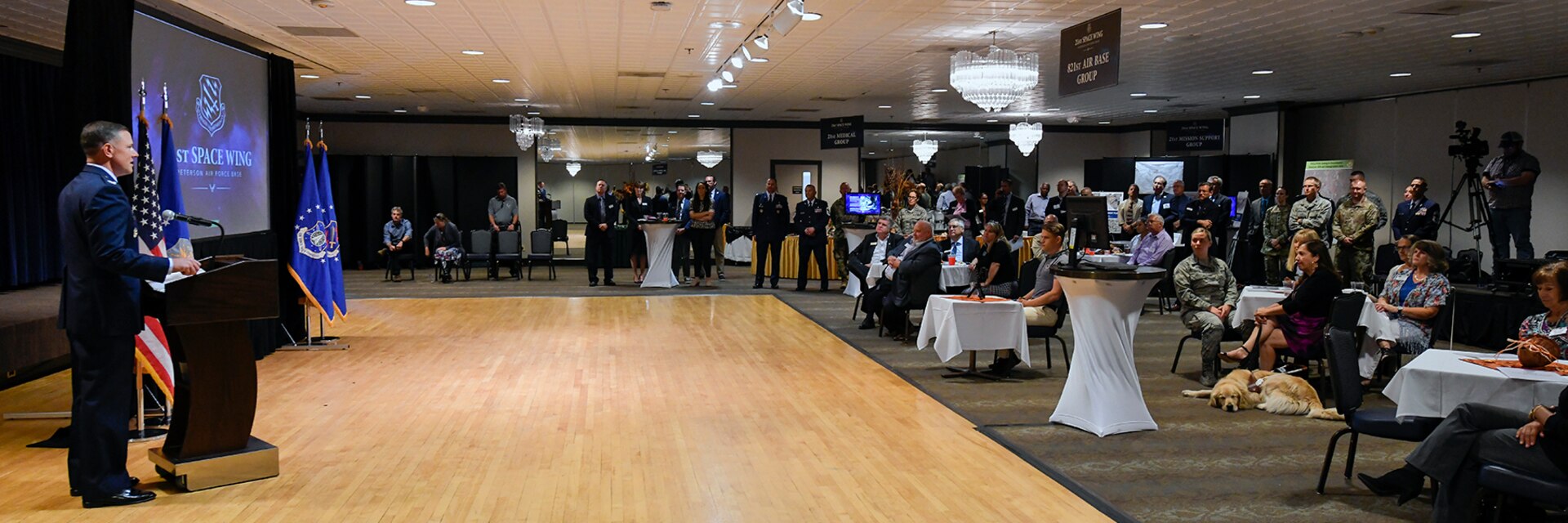21 SW commander addresses community at State of the Wing > Peterson and ...