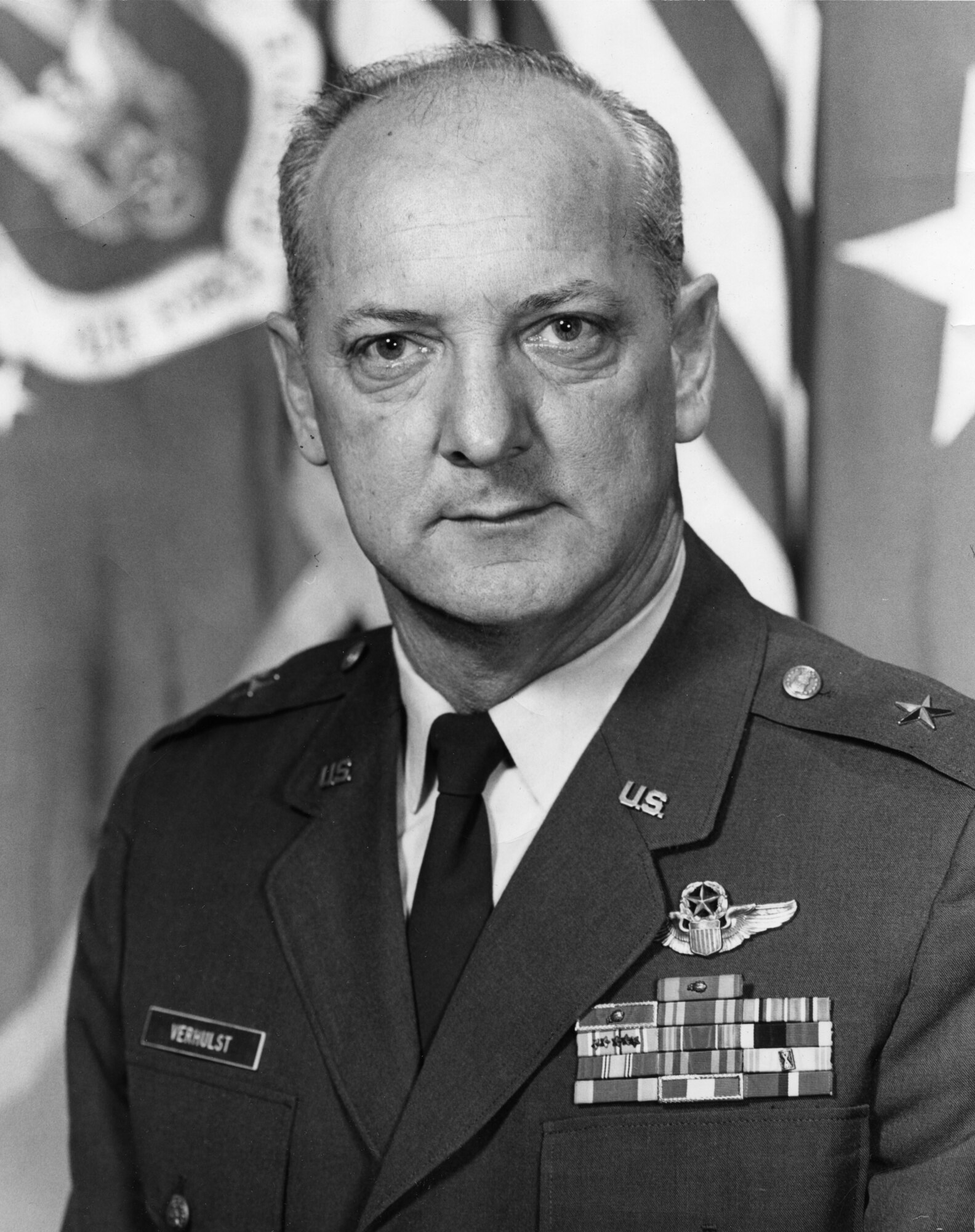 BRIGADIER GENERAL ALFRED VERHULST > Air Force > Biography Display