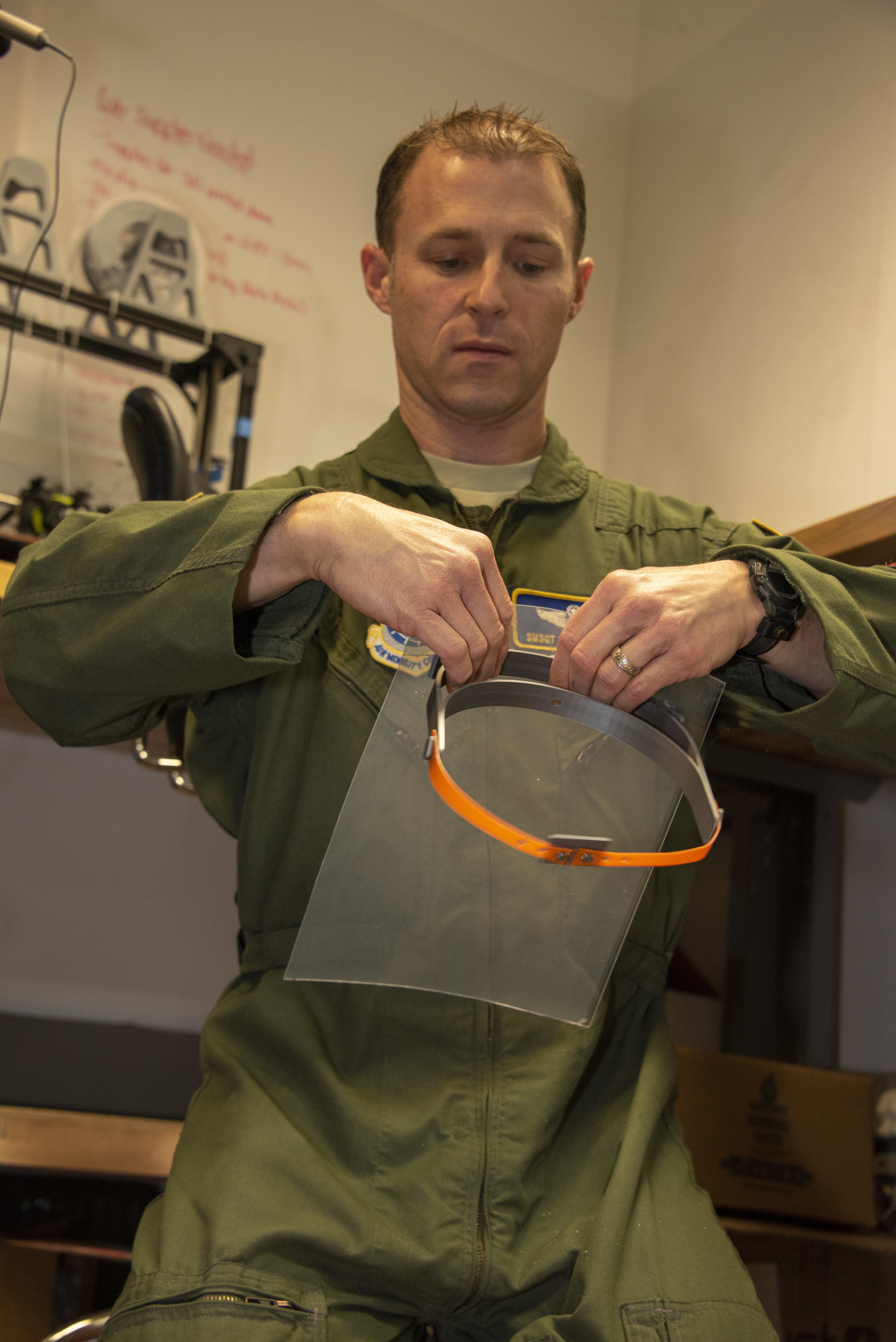 Team Travis innovates PPE, helps DGMC fight spread of coronavirus ...