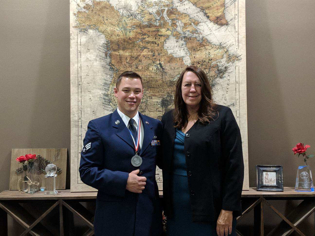 Hope and perseverance: Airman overcomes obstacles on his way to service ...