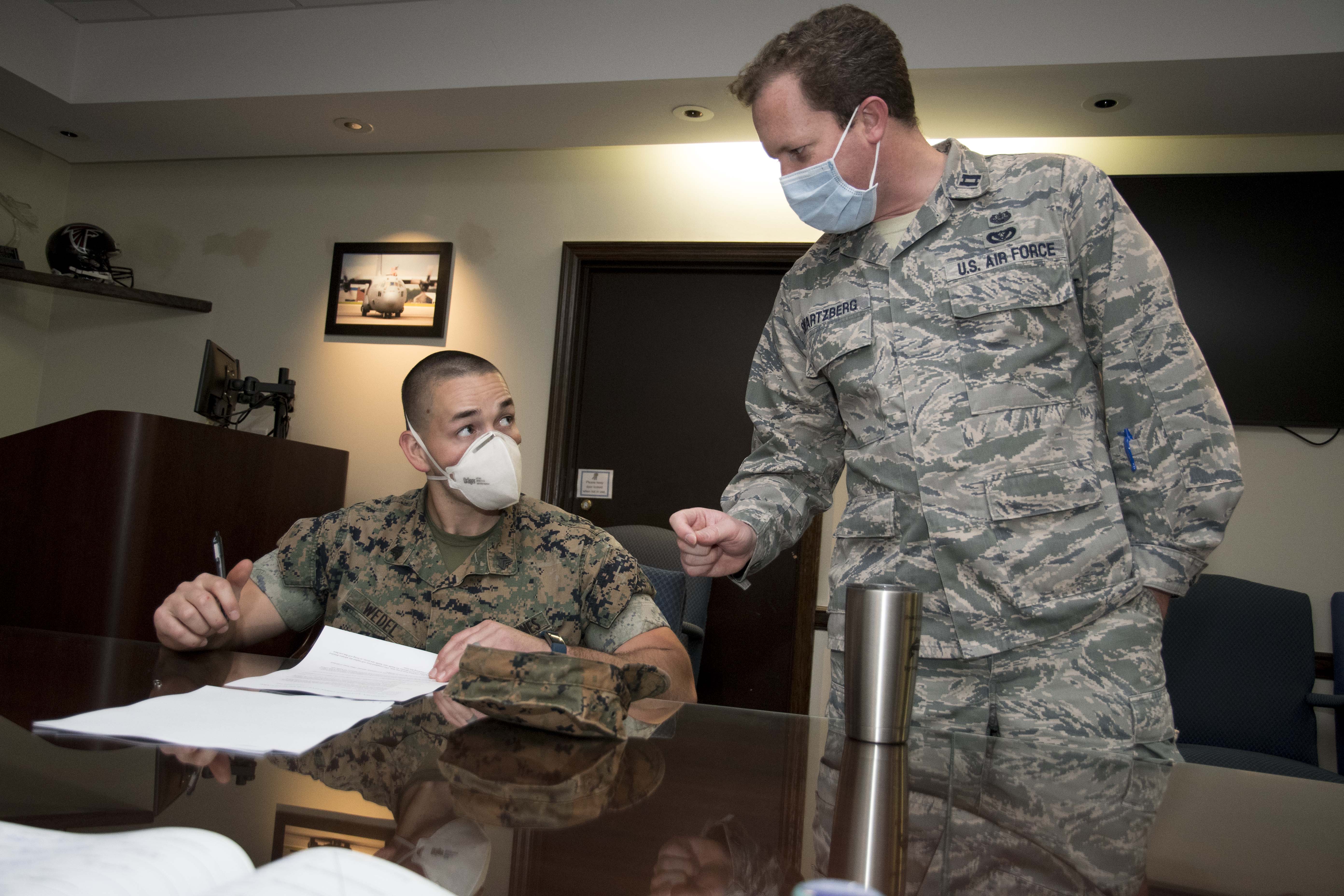 Dobbins JAG office helps Marines deploy on short notice