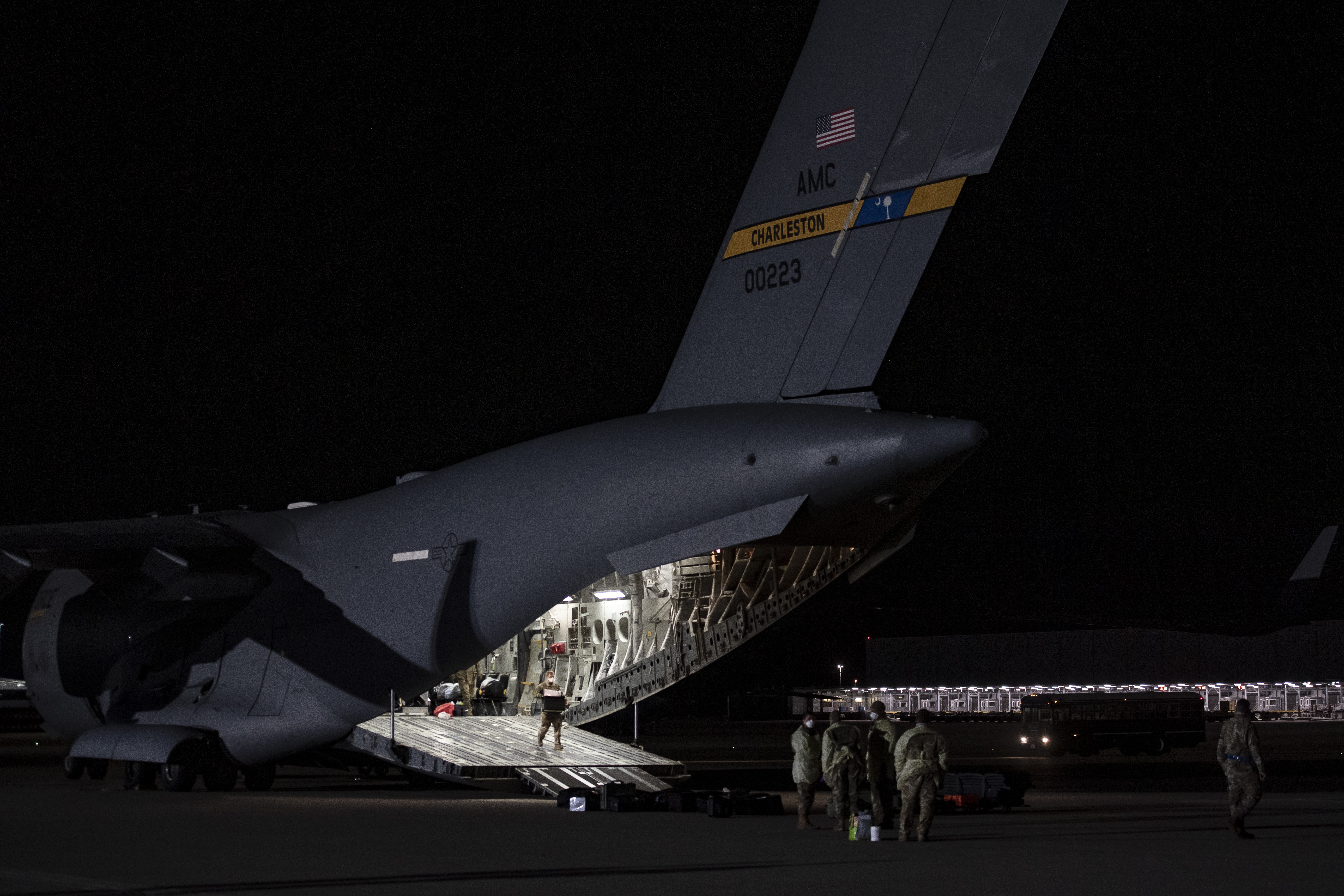 AMC Airmen conduct historic first aeromedical evacuation mission using ...
