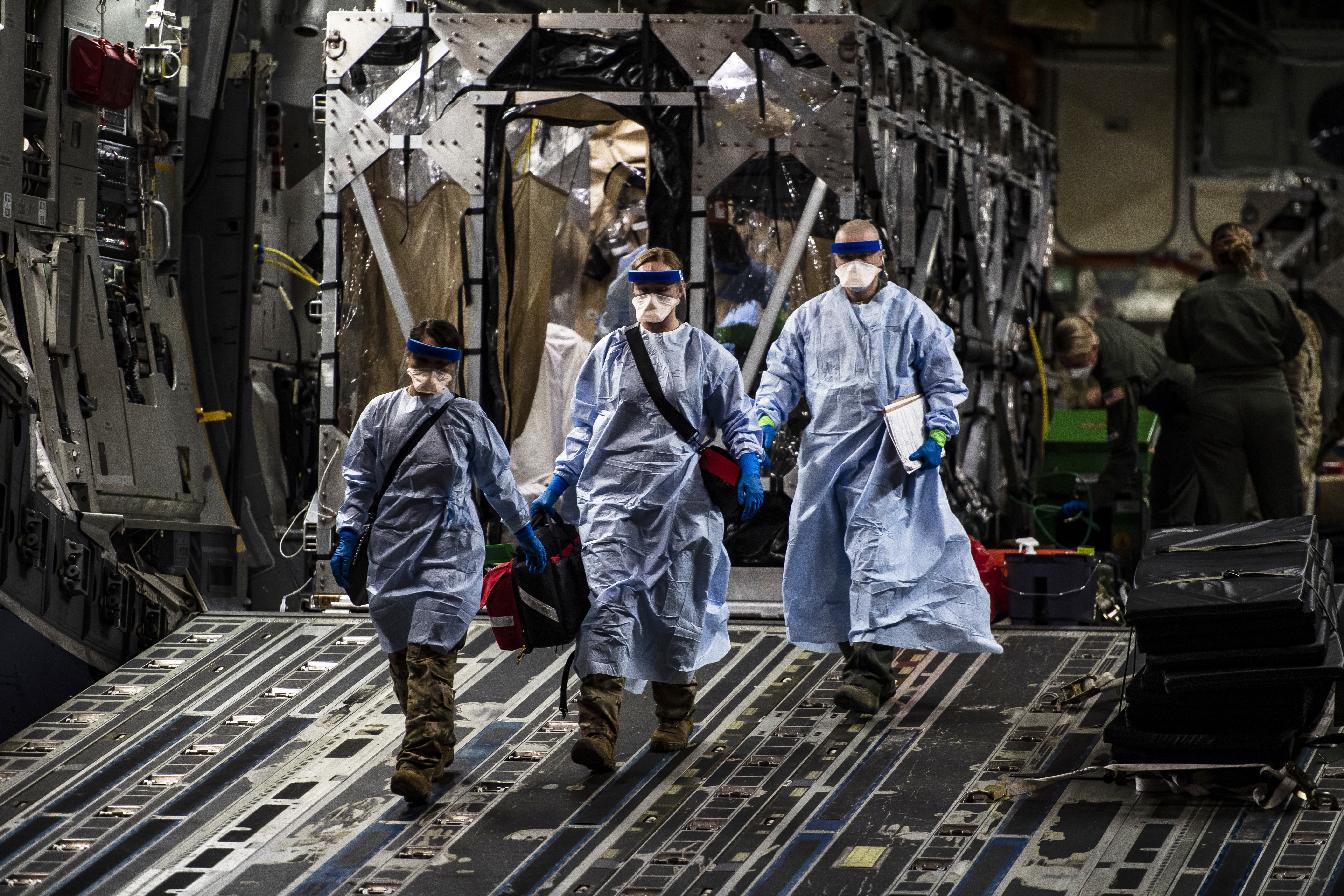 Mobility Airmen Conduct First Transport Isolation System Medevac ...