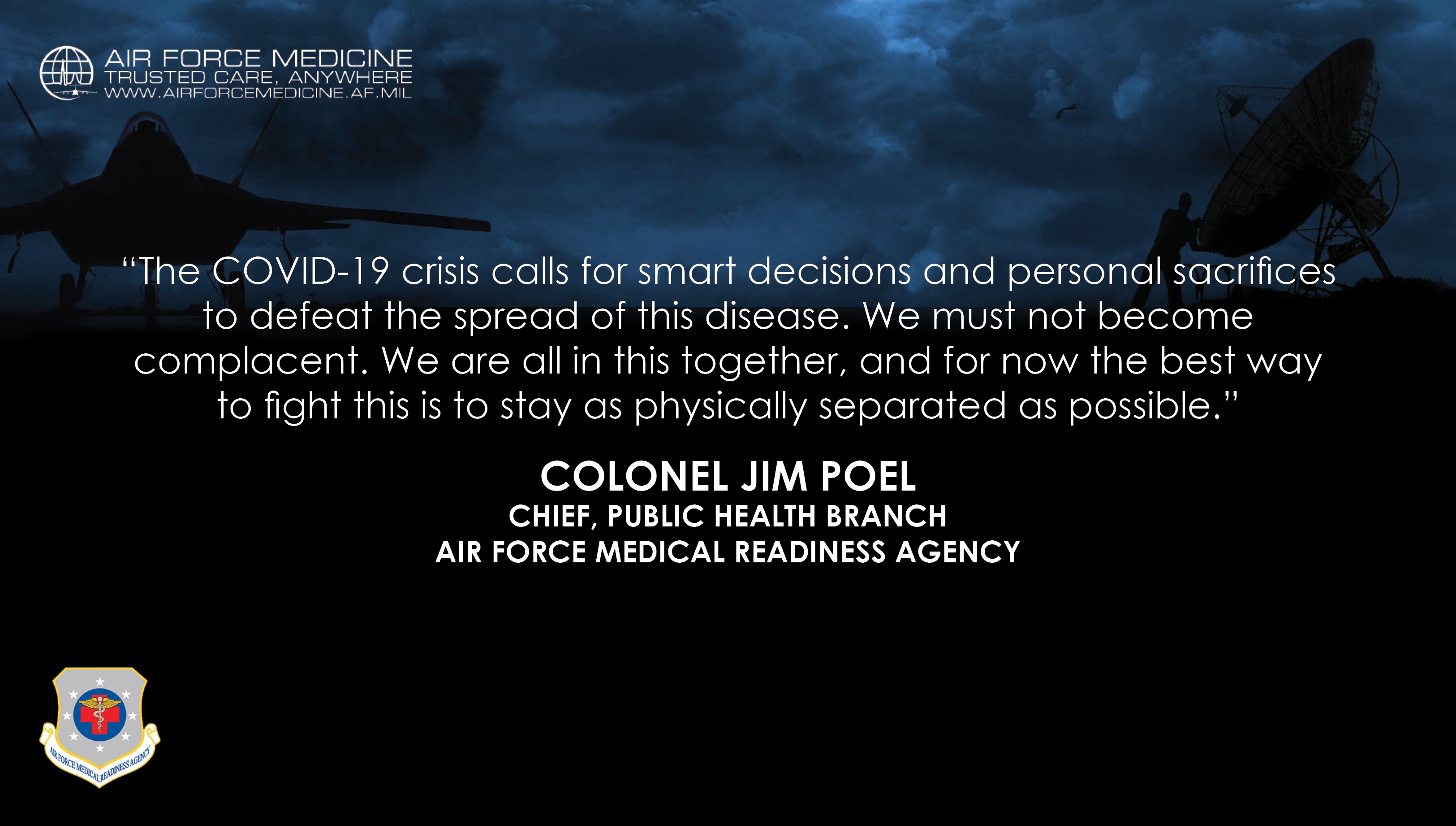 Airmen must resist complacency, adhere to social distancing guidelines ...