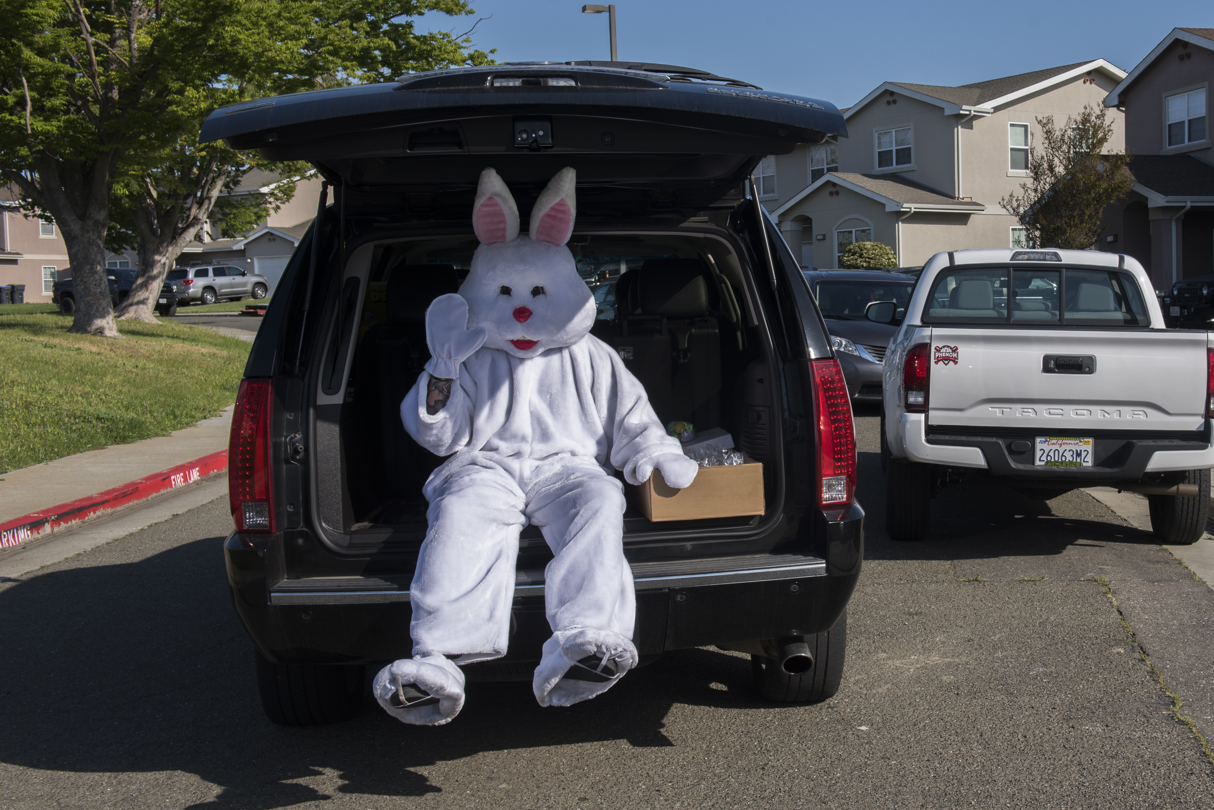Easter Bunny visits children of deployed parents > Travis Air Force ...