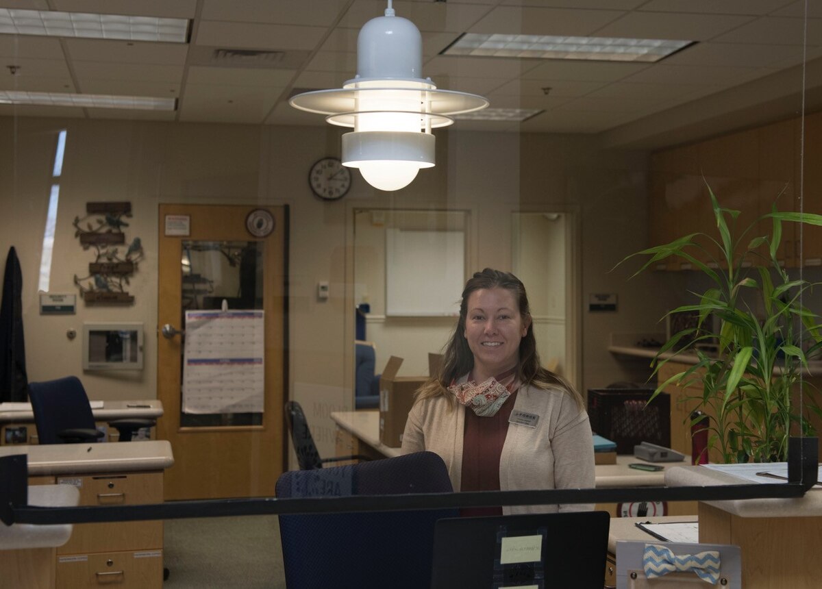 21st Civil Engineer Squadron keeps workers safe with Plexiglass ...