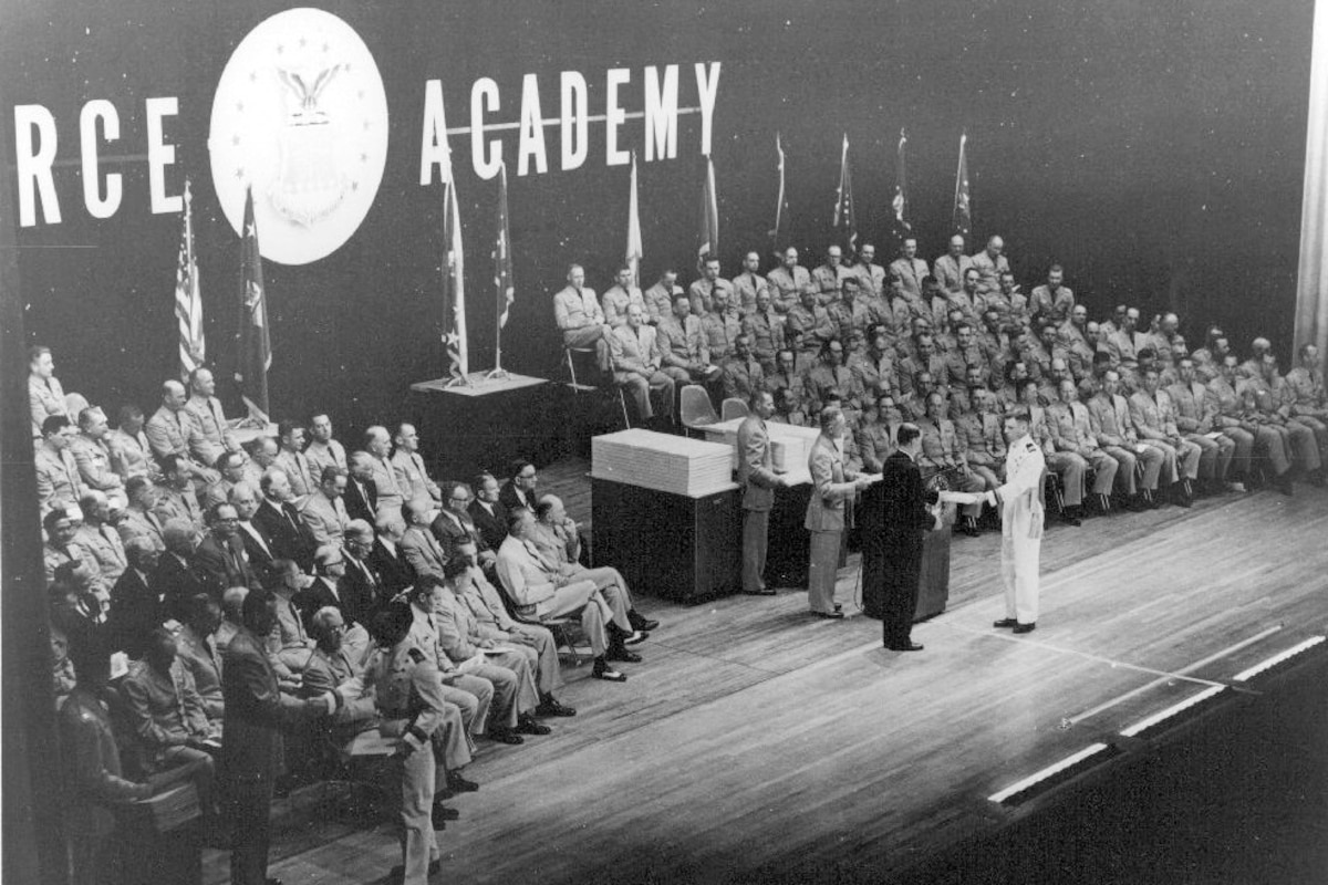 A long blue line of history: Looking back at Academy graduations > U.S ...