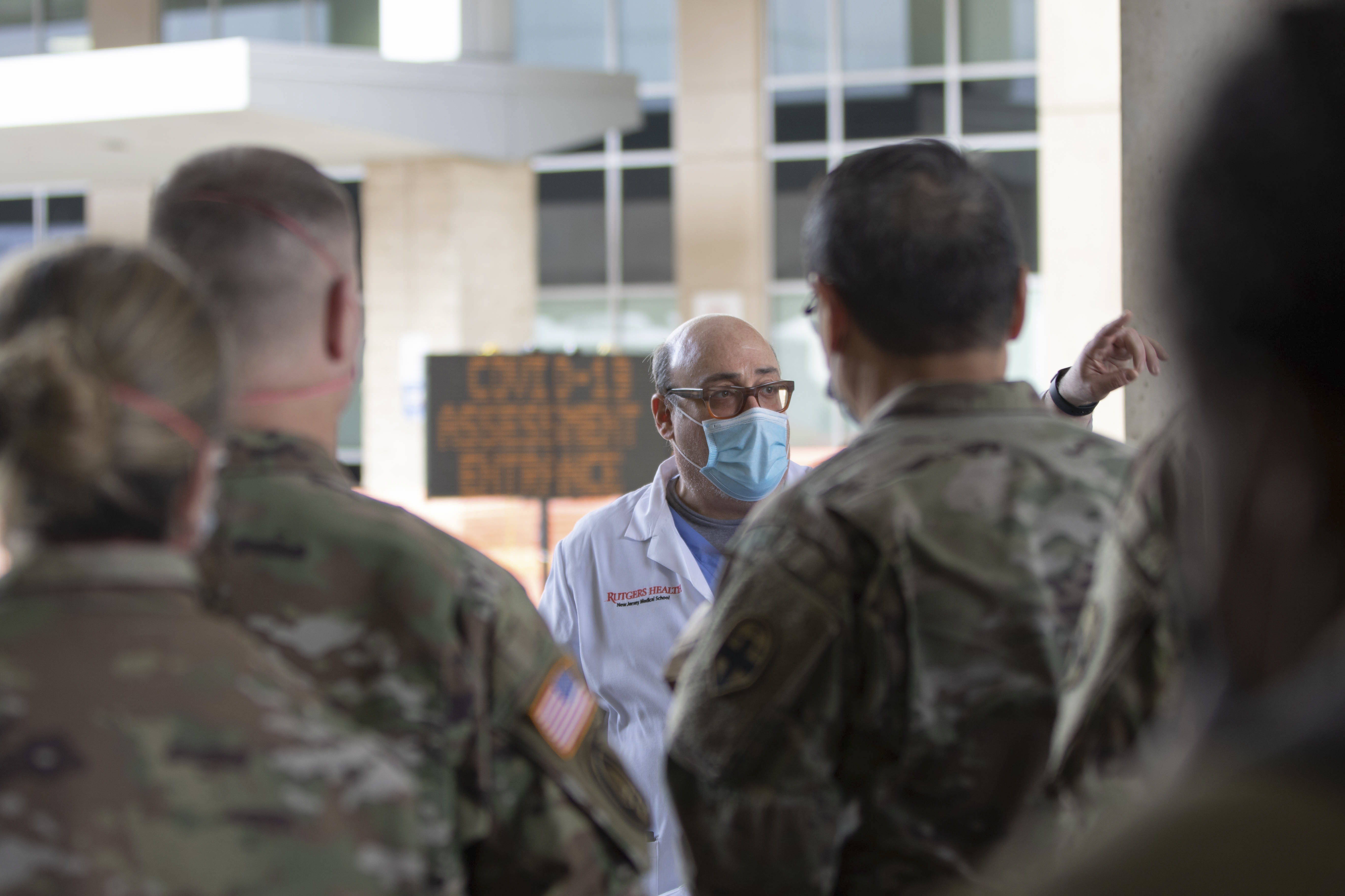 Medical task force welcomed at University Hospital in Newark for COVID ...