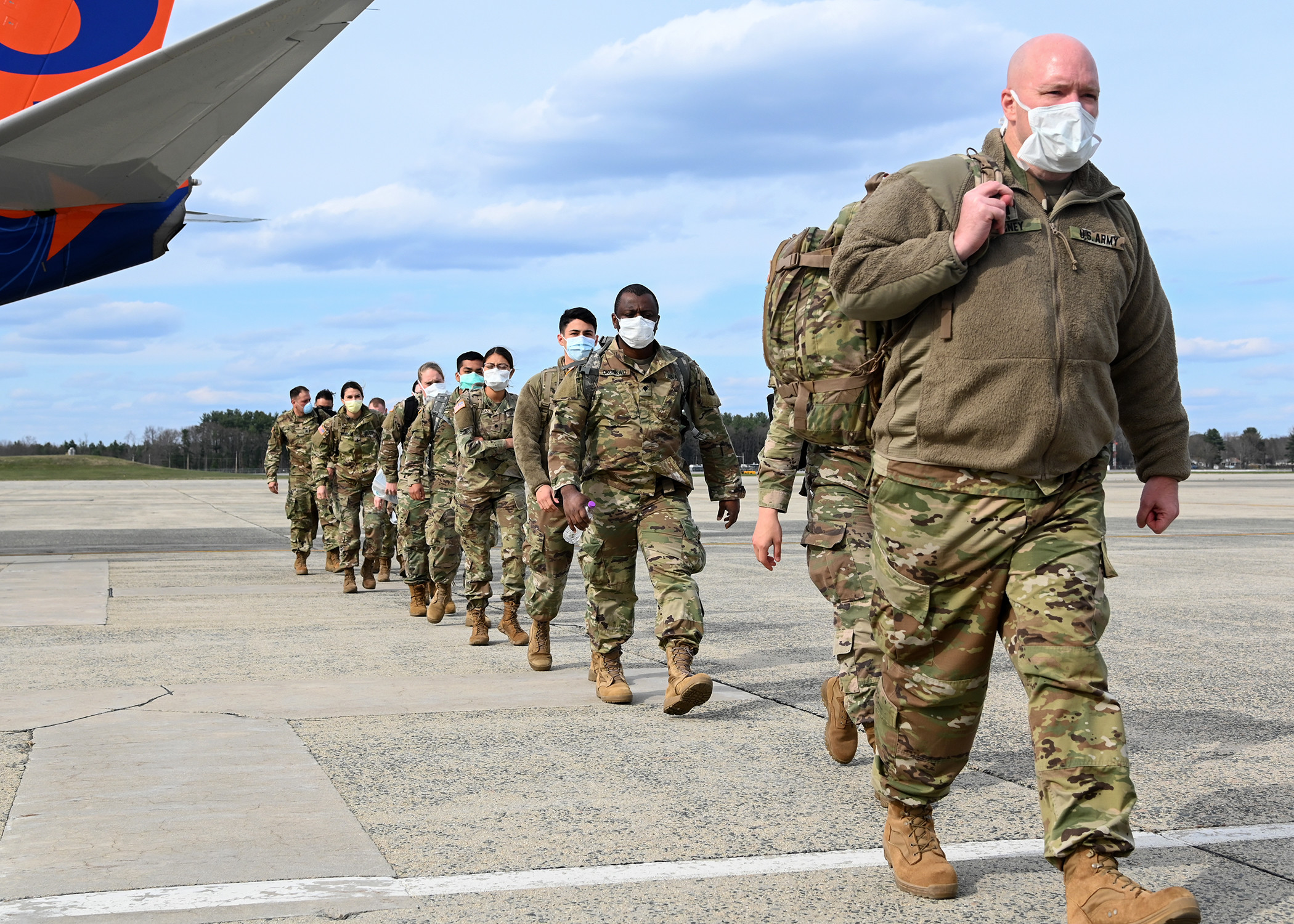 Army team arrives to support local COVID-19 efforts > Hanscom Air Force ...