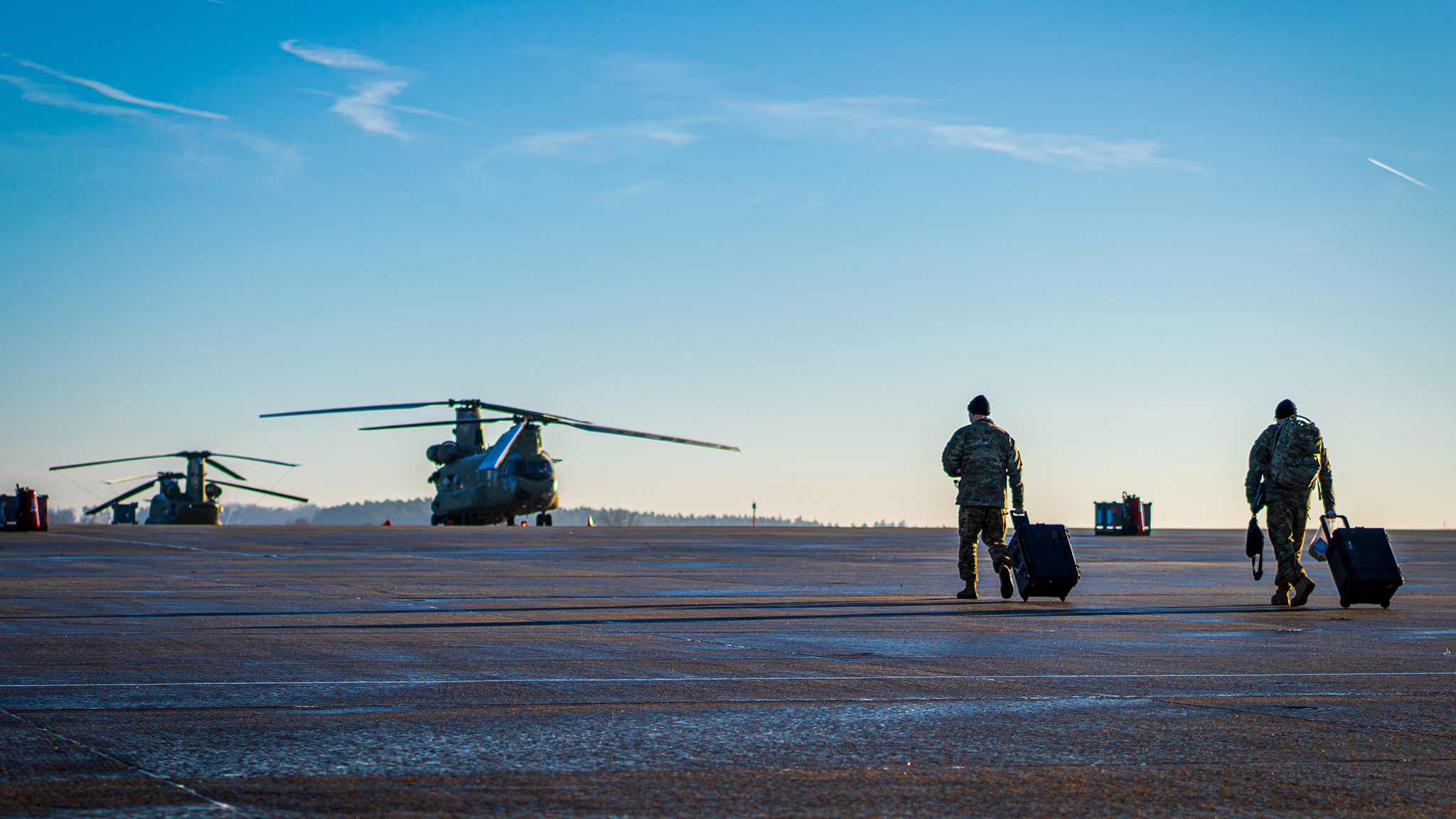 U.S. Army aviation brigade and paratroopers train on Cyprus