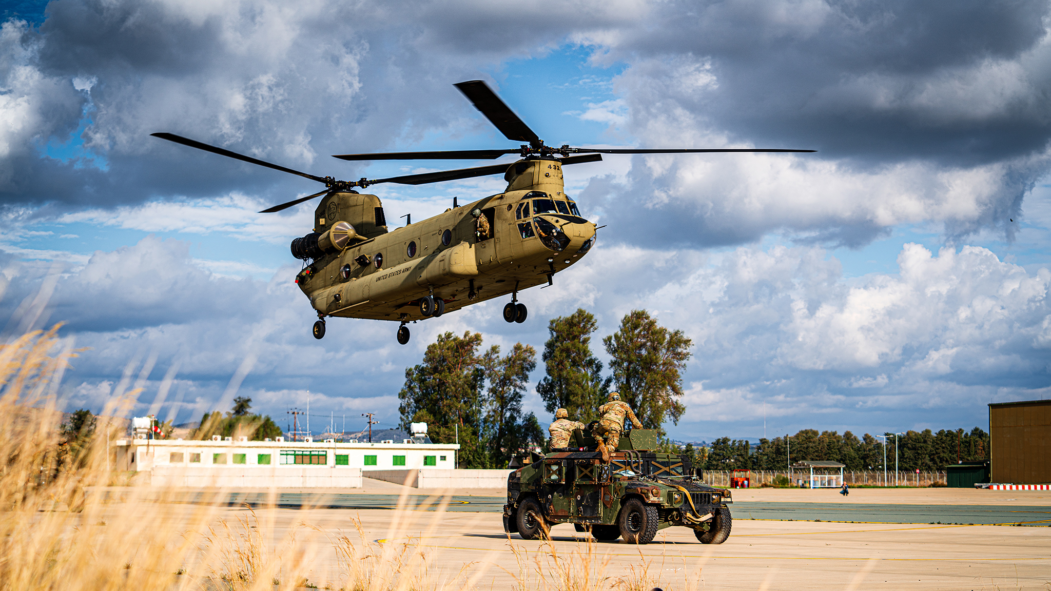 U.S. Army aviation brigade and paratroopers train on Cyprus
