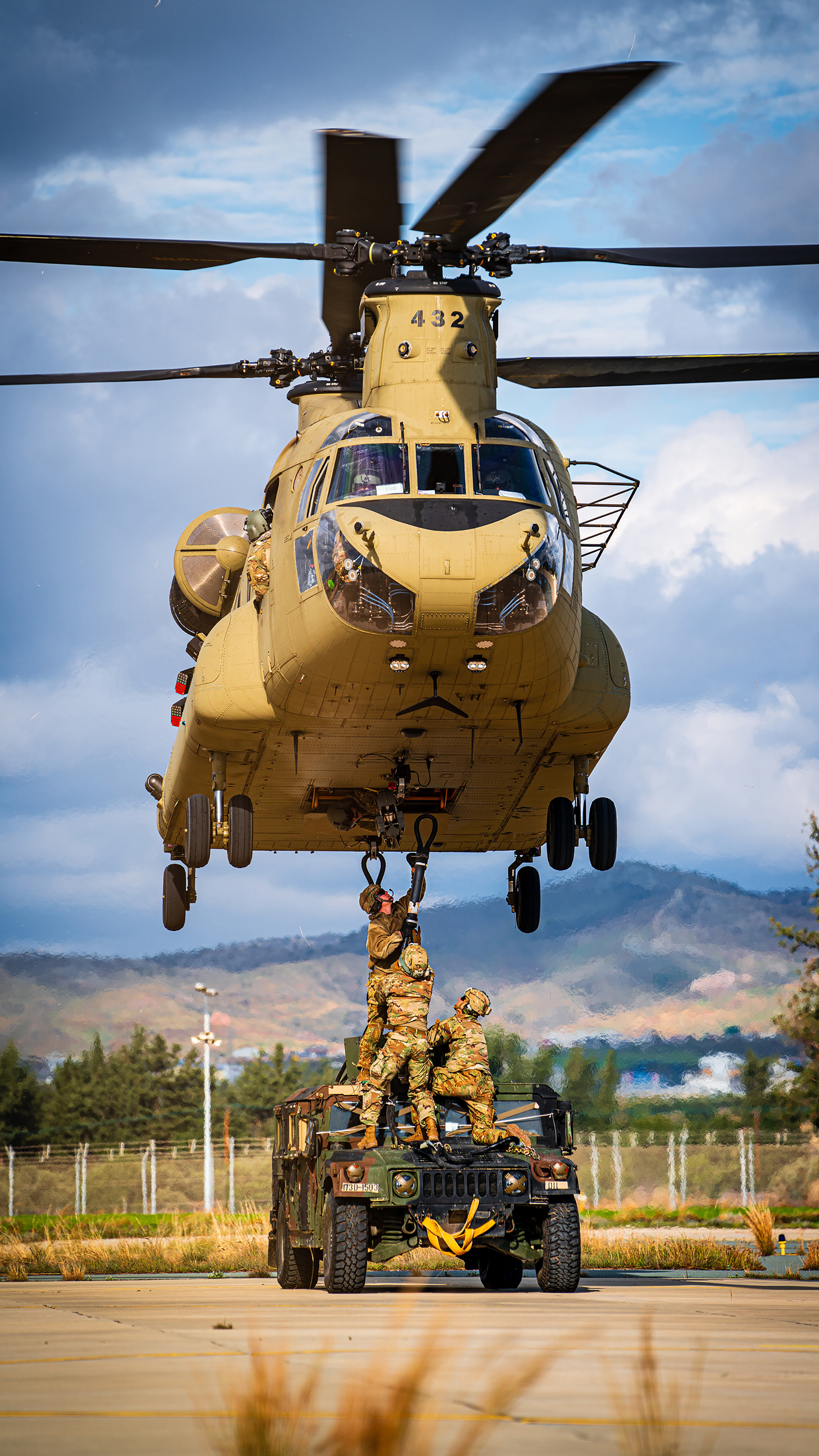U.S. Army aviation brigade and paratroopers train on Cyprus