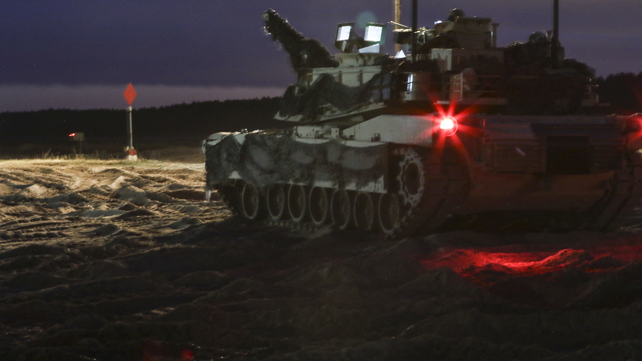 3rd Infantry Division Tank Gunnery in Poland