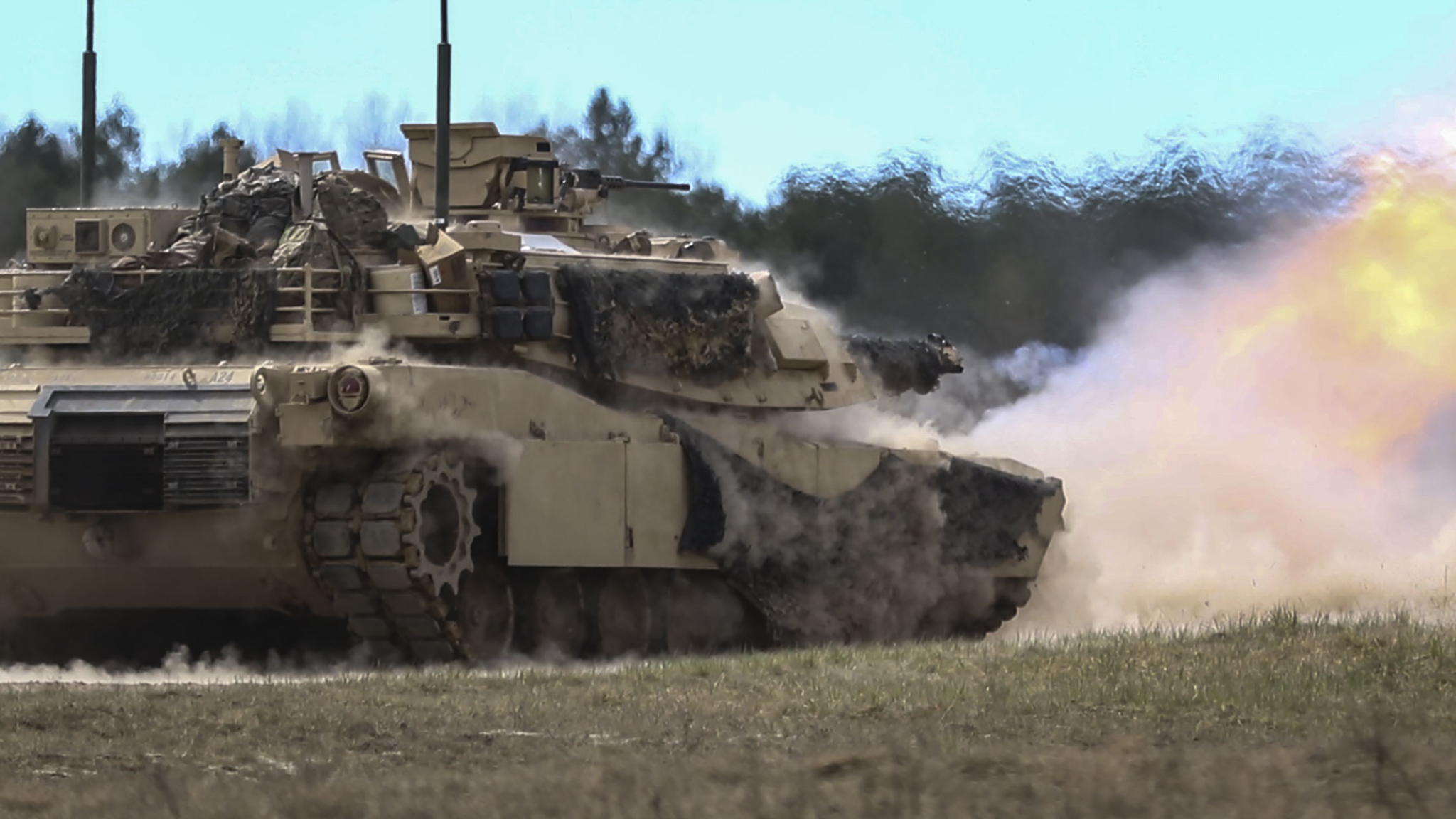 3rd Infantry Division Tank Gunnery in Poland