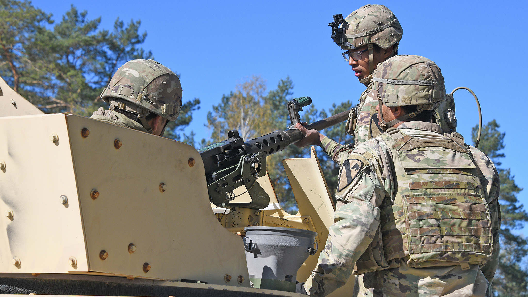 Military Mounted Machine Guns
