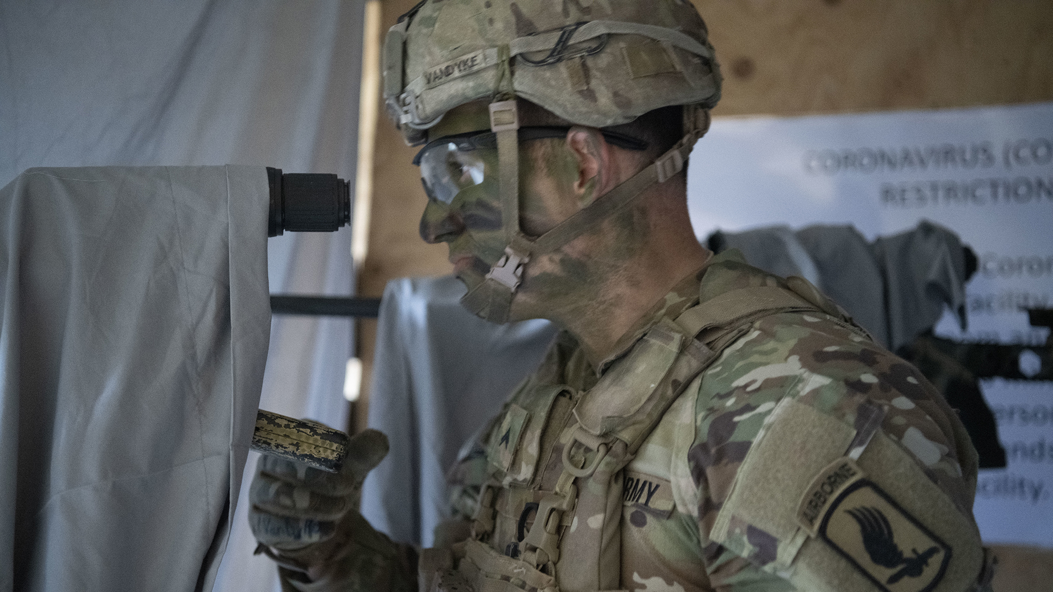 173rd Airborne Brigade surveillance training exercise