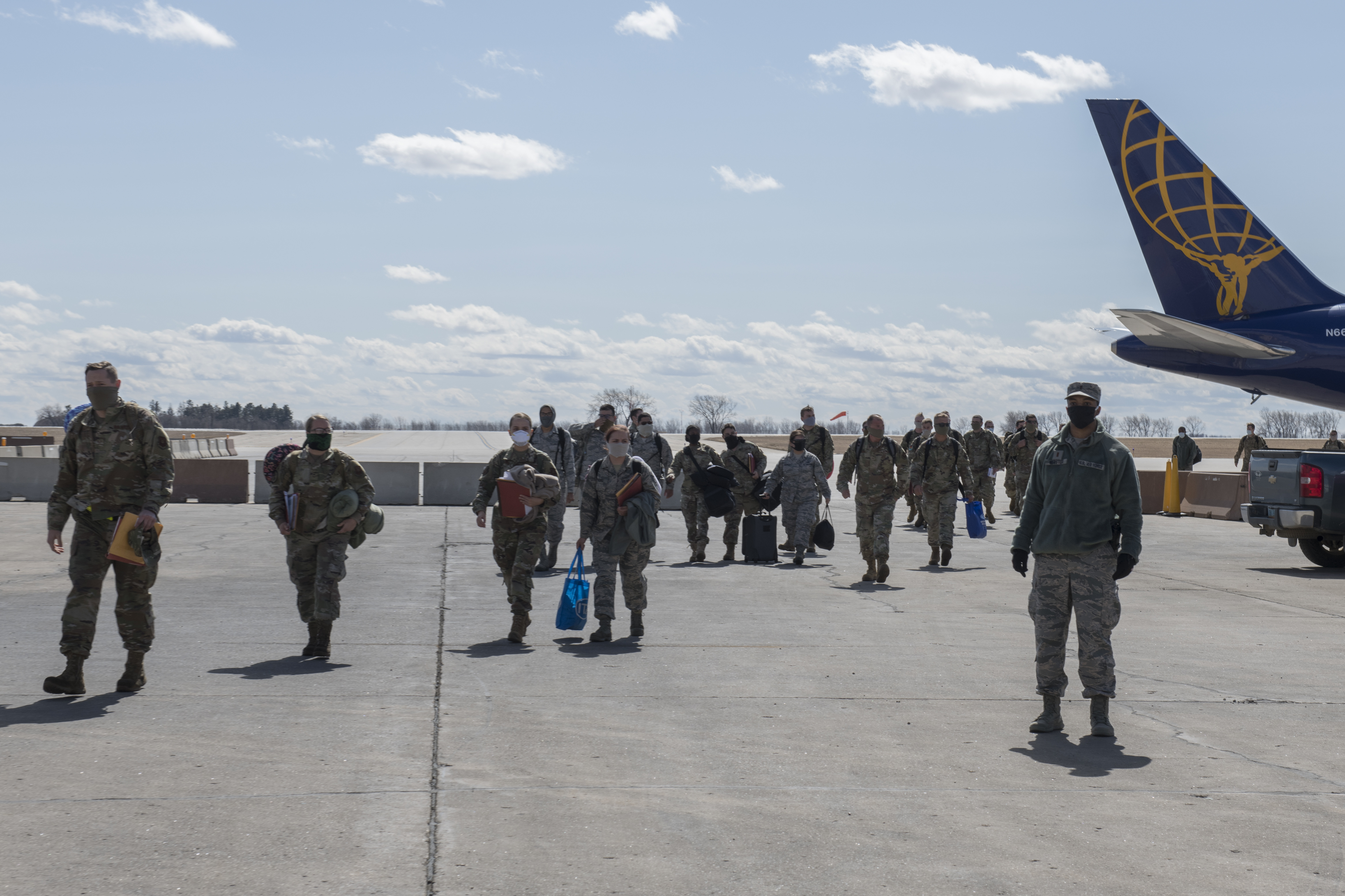 5th BW Airmen return home from nine-month deployment > Minot Air Force ...