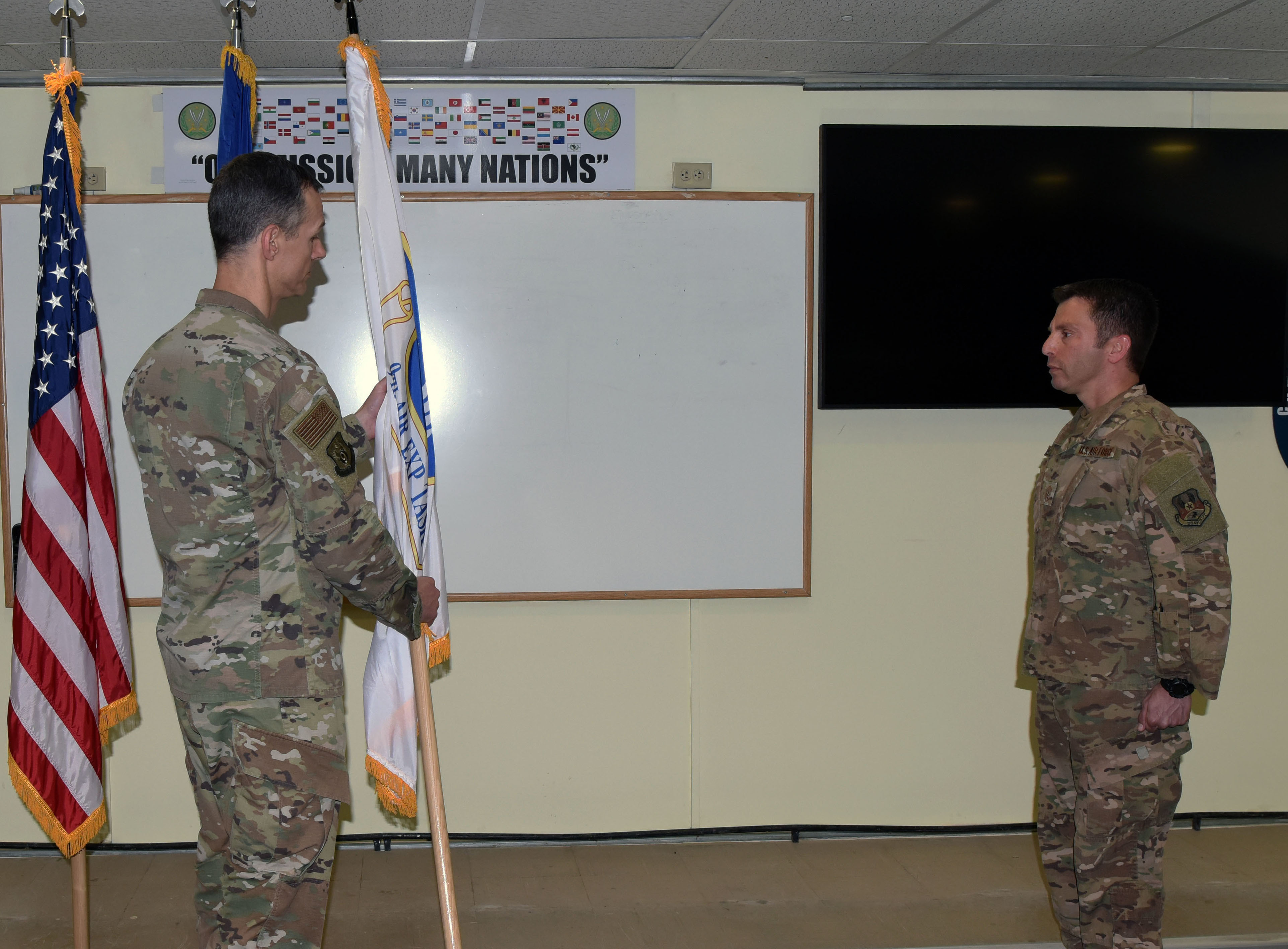 9 AETF-L Welcomes New Commander through Virtual Ceremony > U.S. Central ...