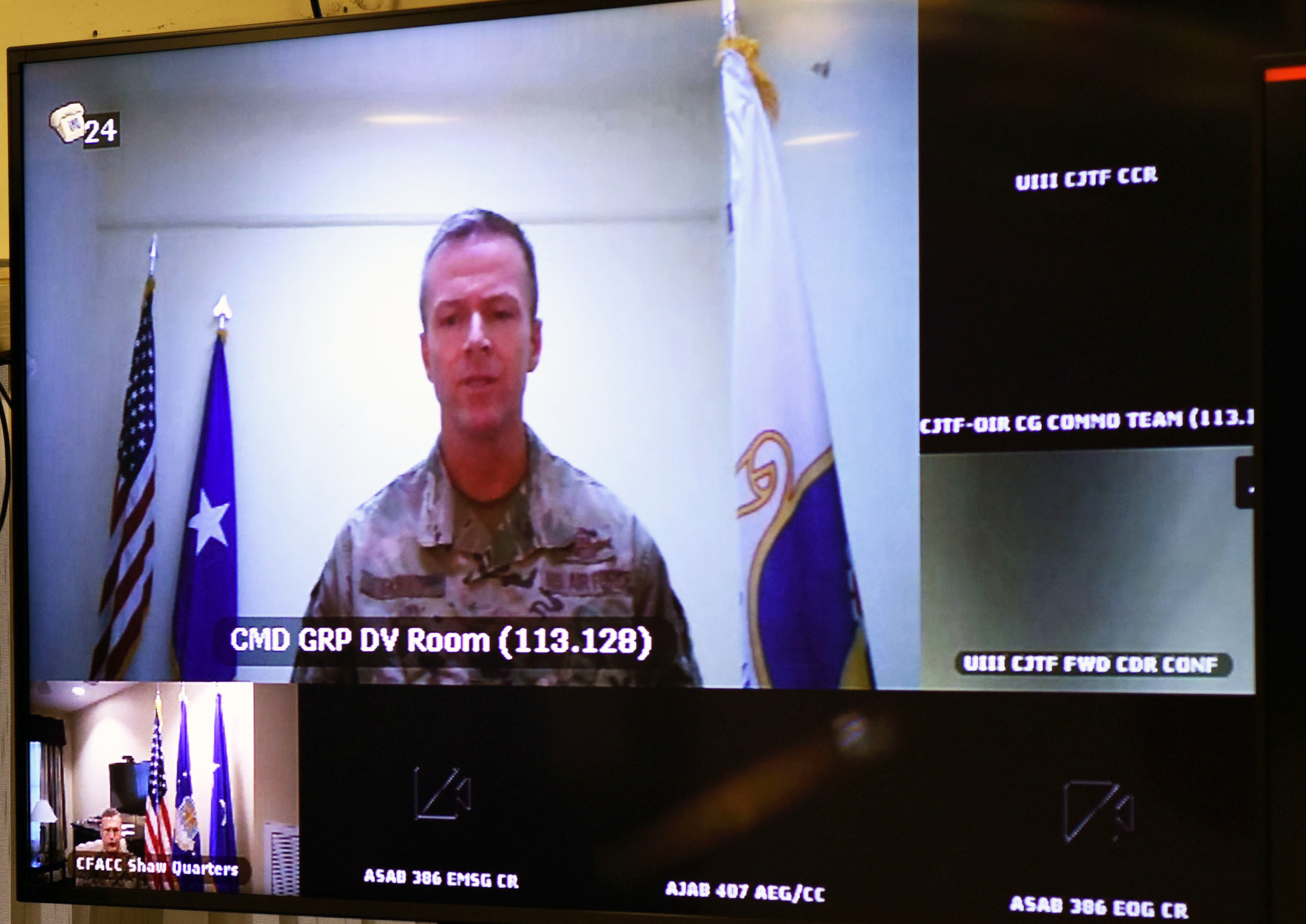 9 AETF-L Welcomes New Commander through Virtual Ceremony > U.S. Central ...