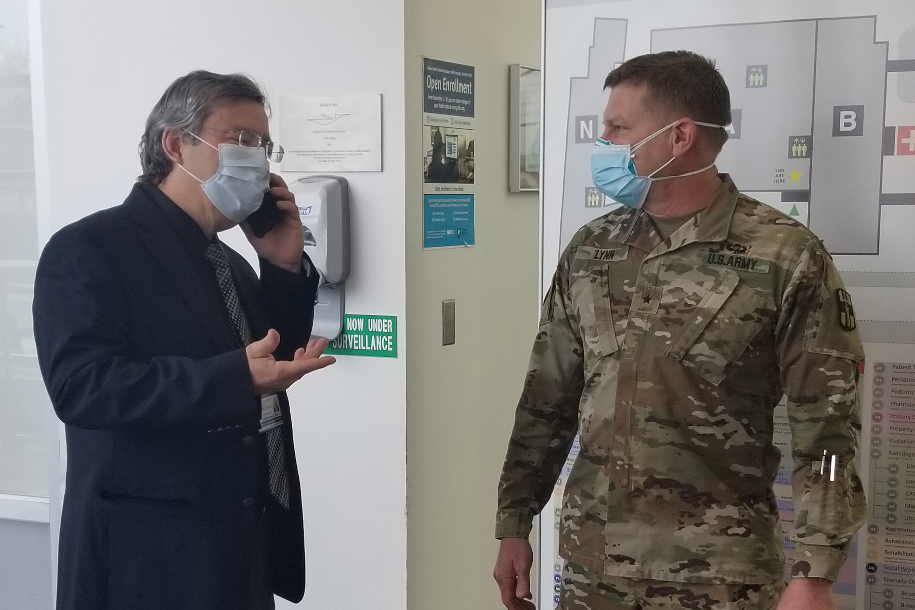 807th Medical Command (Deployment Support) at NYC hospital