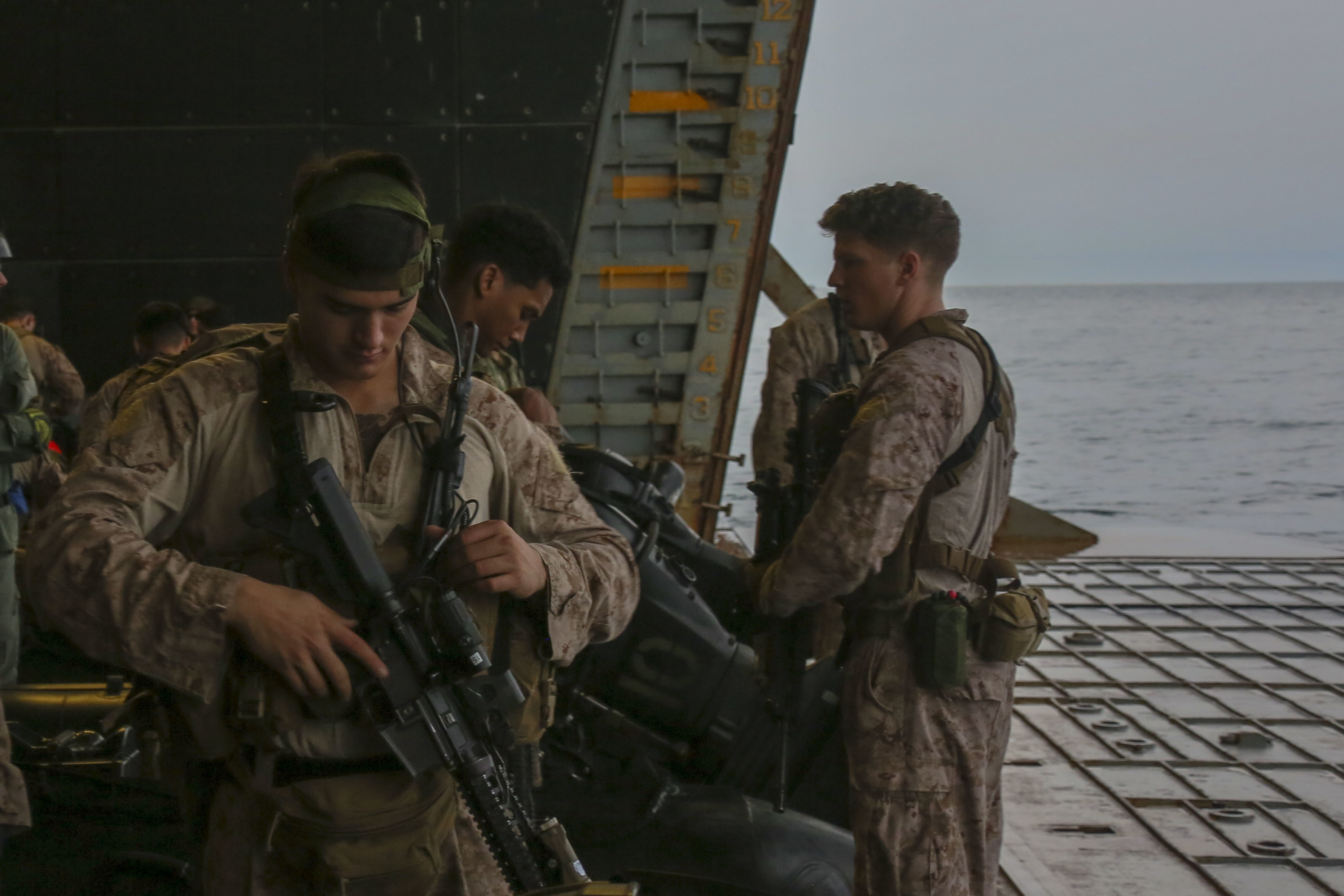 MRF conducts combat rubber raiding craft operations in Arabian Gulf