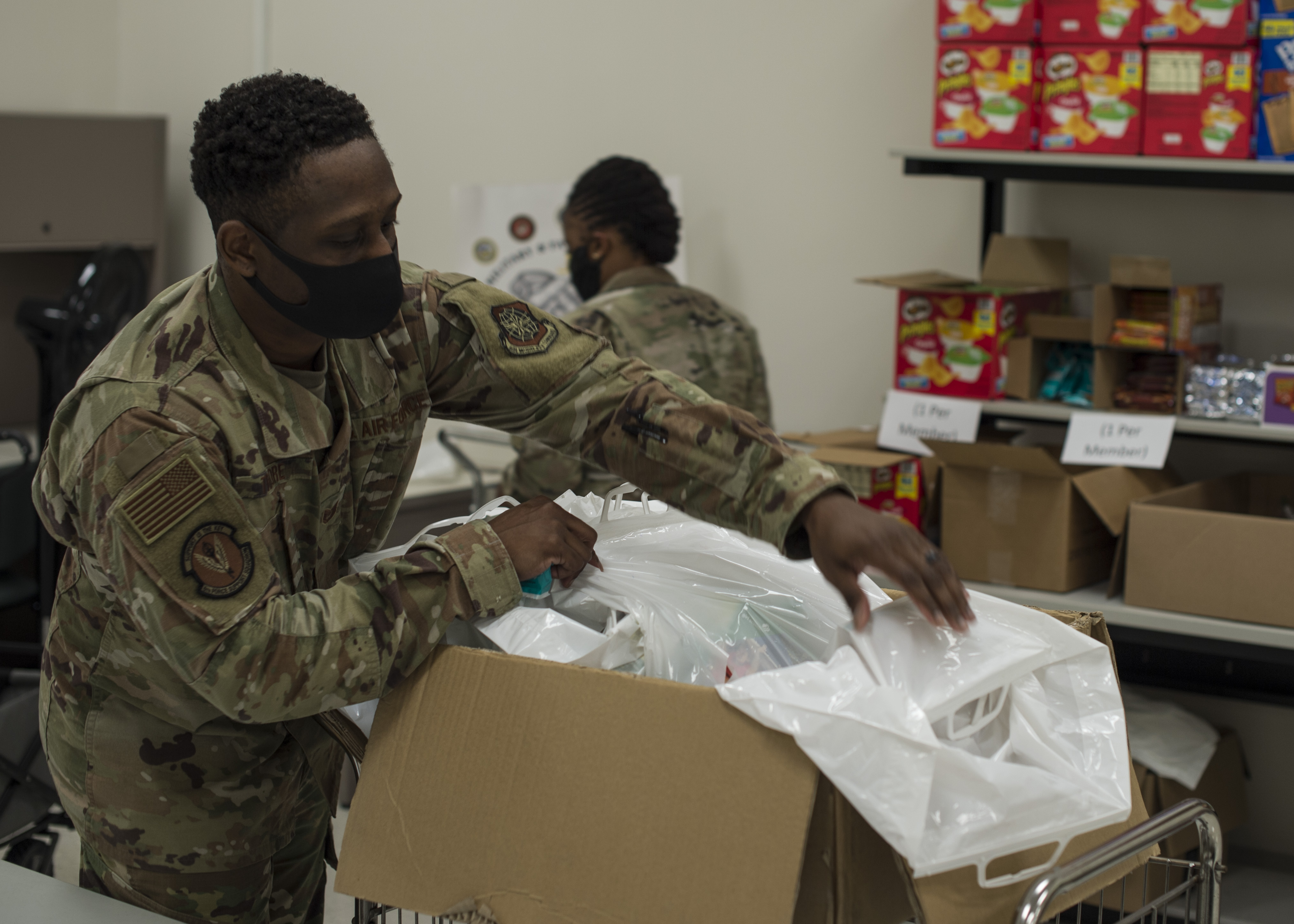 MacDill MFRC, first sergeants deliver care packages to returning ...